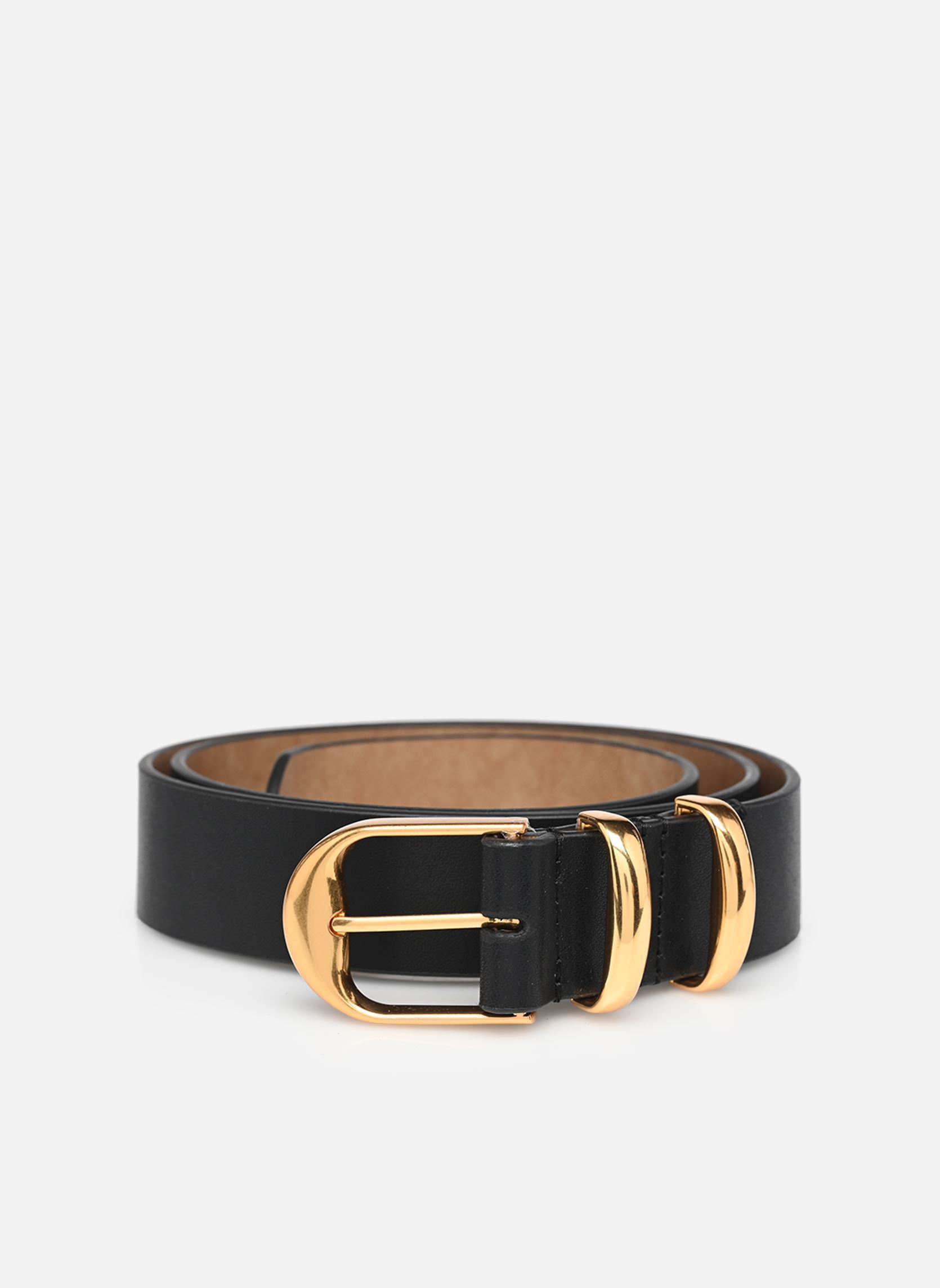 Ceinture Cuir Femme Noire