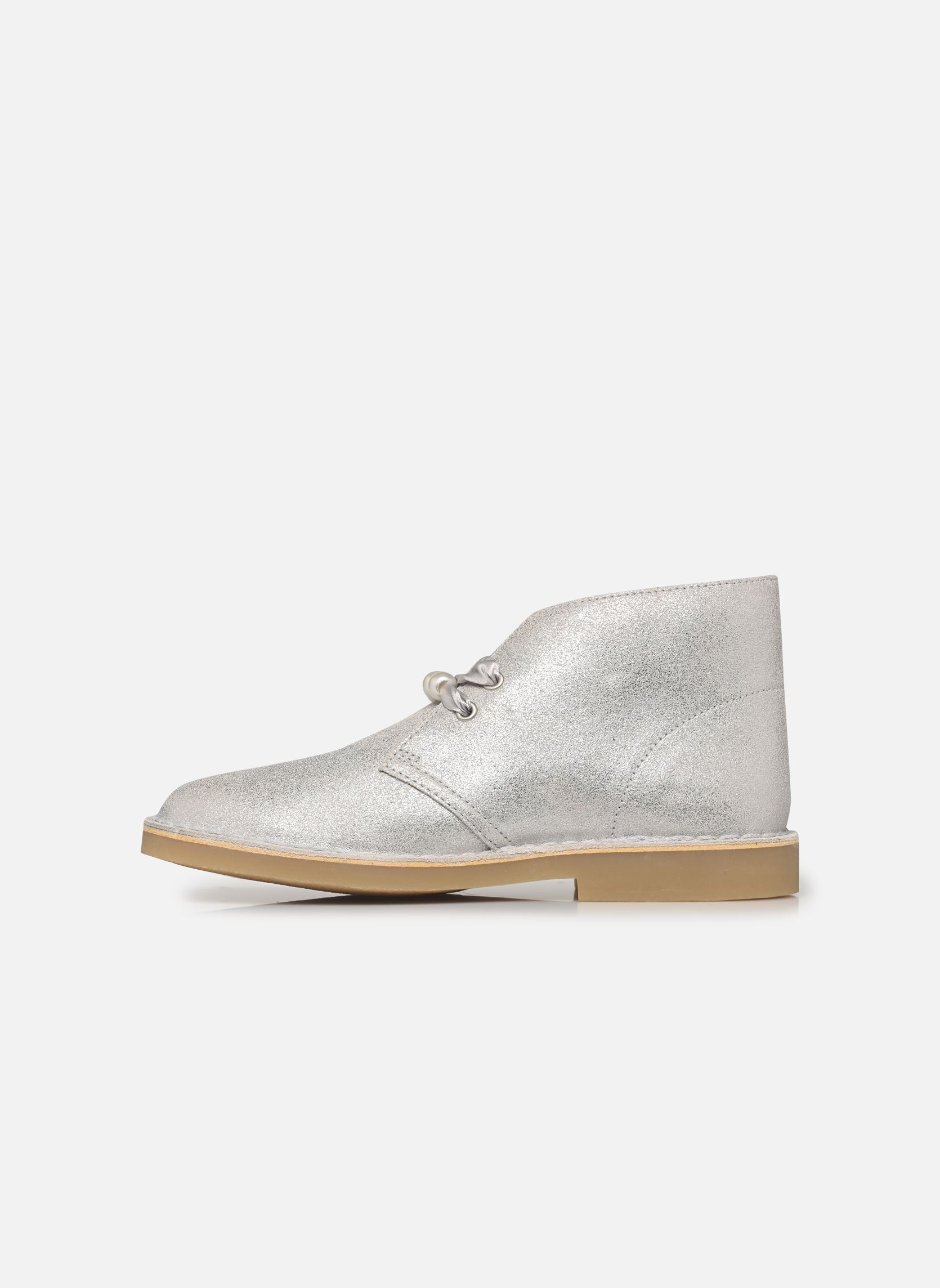 Clarks Derbies Desert Bt Evo. femme argent | Sarenza France