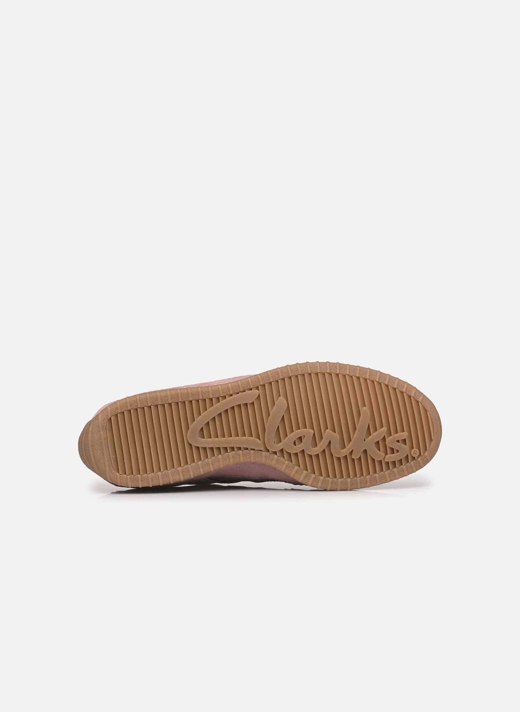 Clarks Baskets Meridor Lo femme rose | Sarenza France