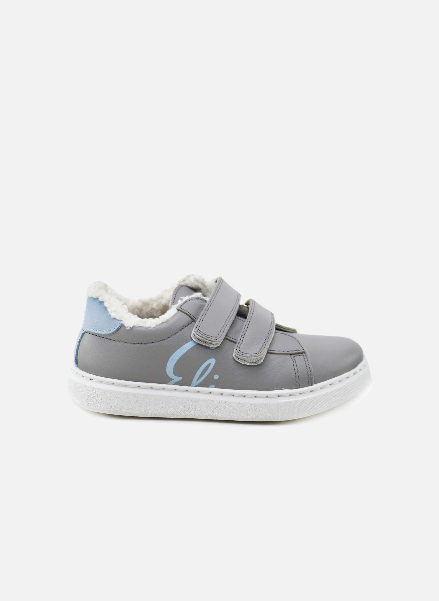 Eli 1957 Baskets Baskets cuir AF132111-BURNISH-SIEM Gris homme gris ...