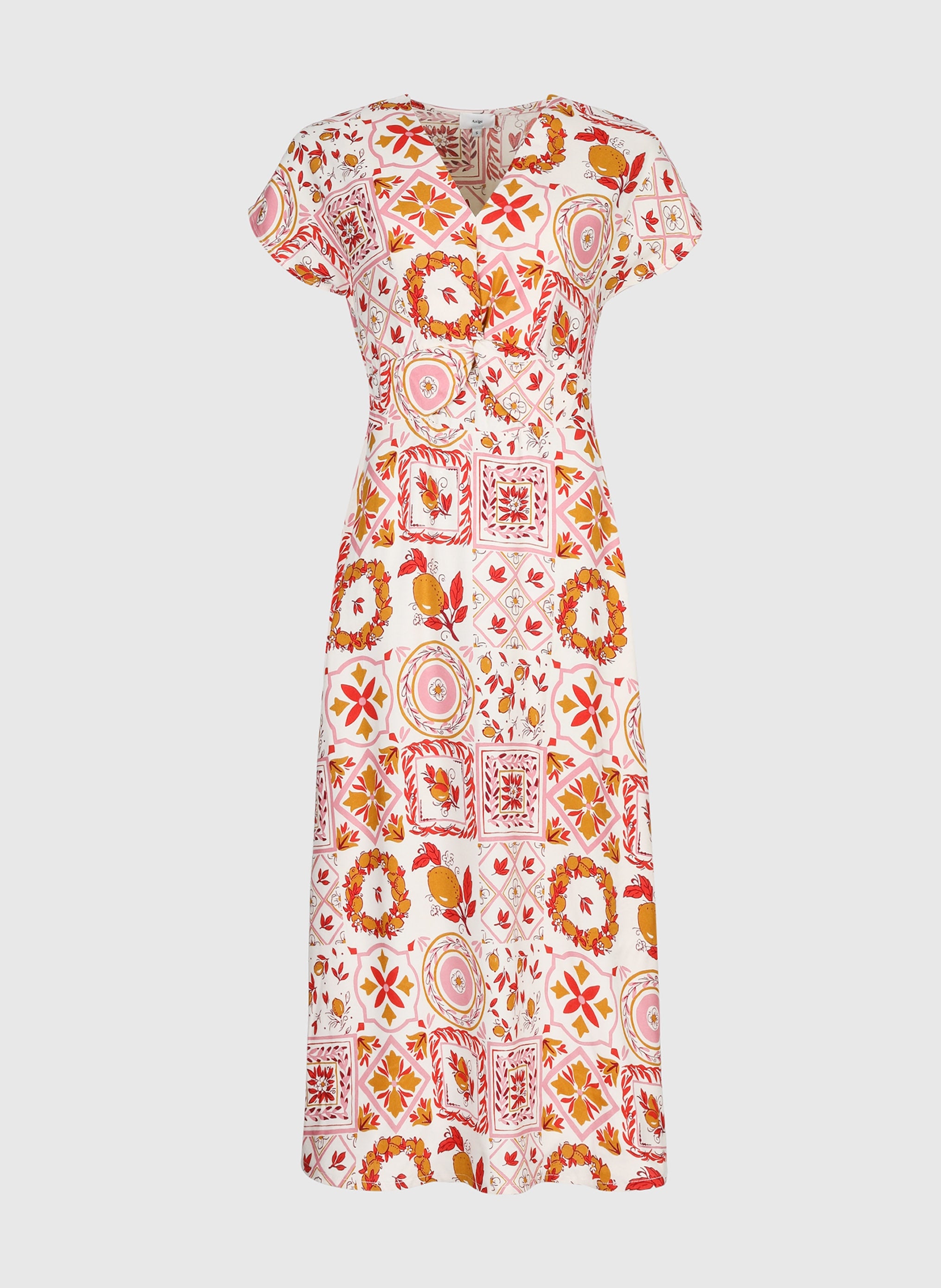 An'ge ROBE LONGUE MATIA rizzo rose (Rose) - Vêtements chez Sarenza (910516)