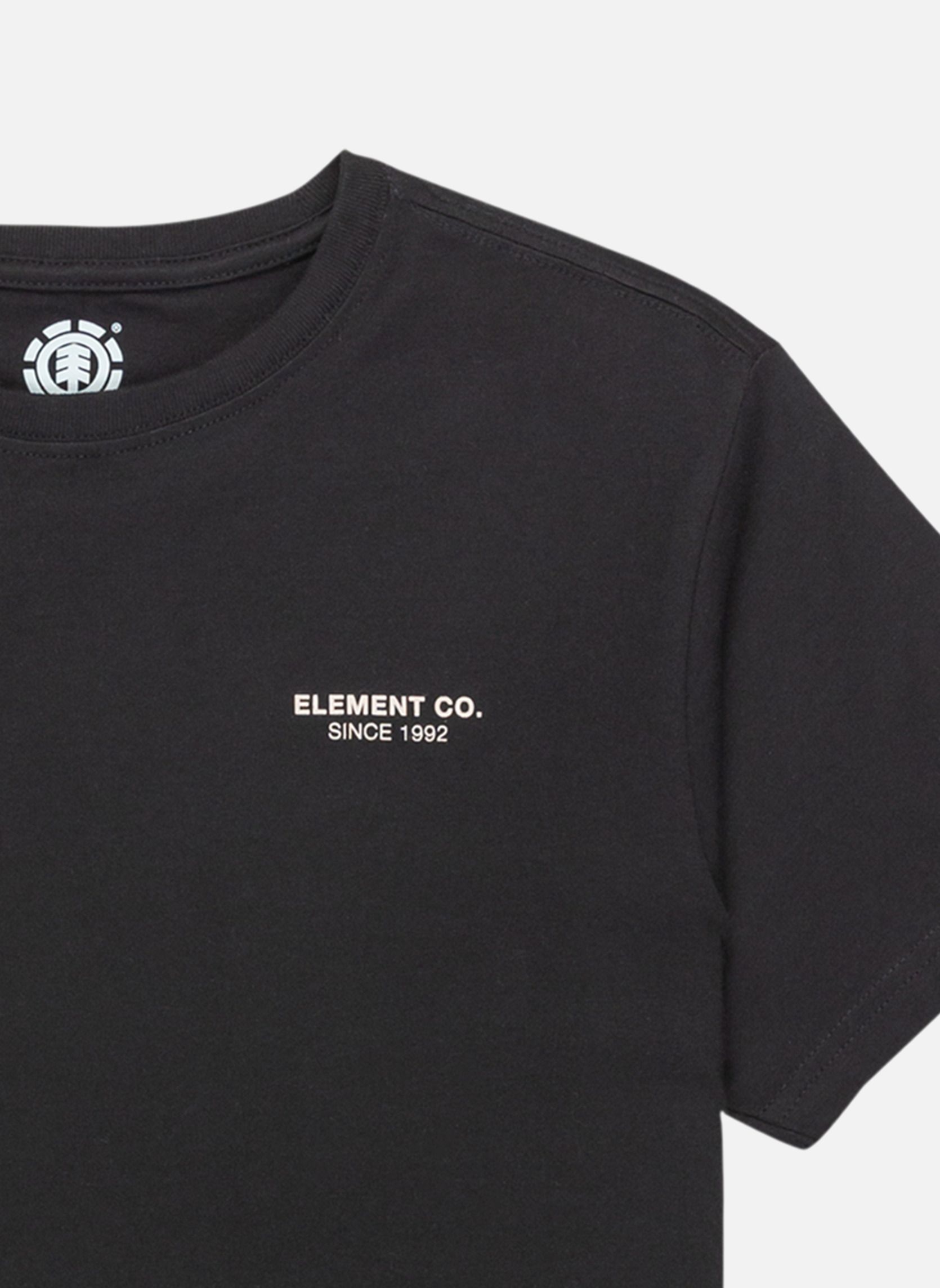 Element Tee-shirts Element Co Y garçon noir | Sarenza France