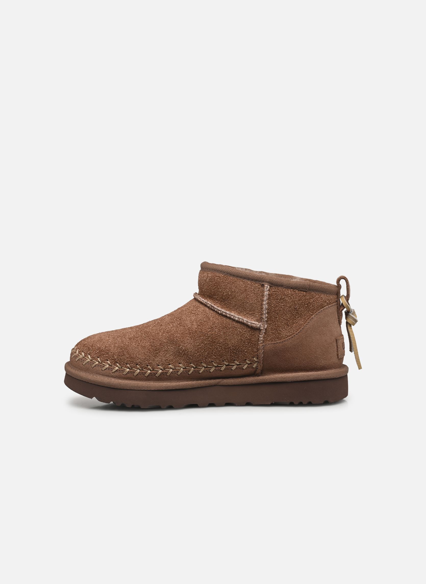 UGG Niedrige Ankle Boots W Classic Ultra Mini Biarritz damen braun ...