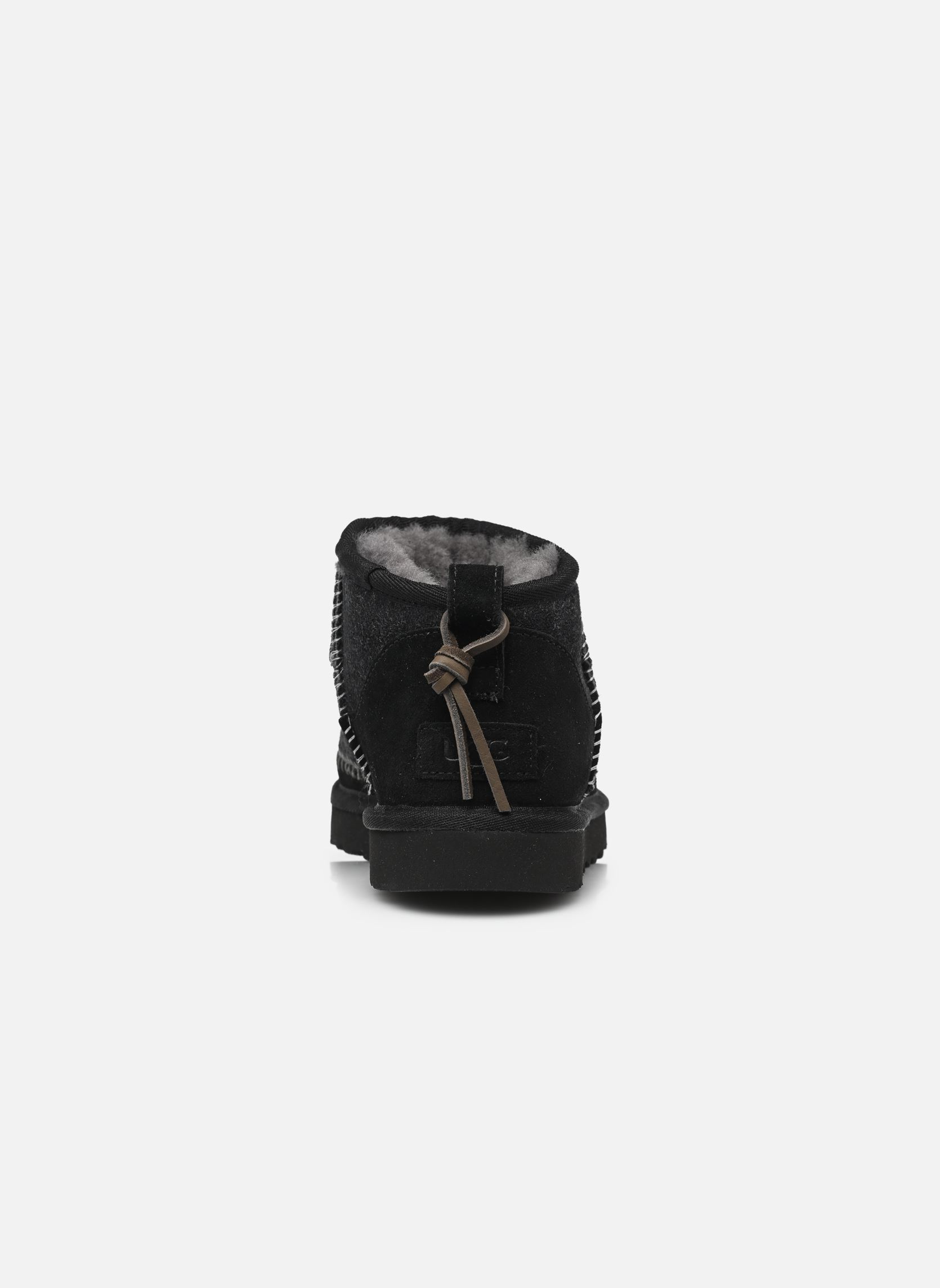 UGG Niedrige Ankle Boots W Classic Ultra Mini Biarritz damen schwarz ...