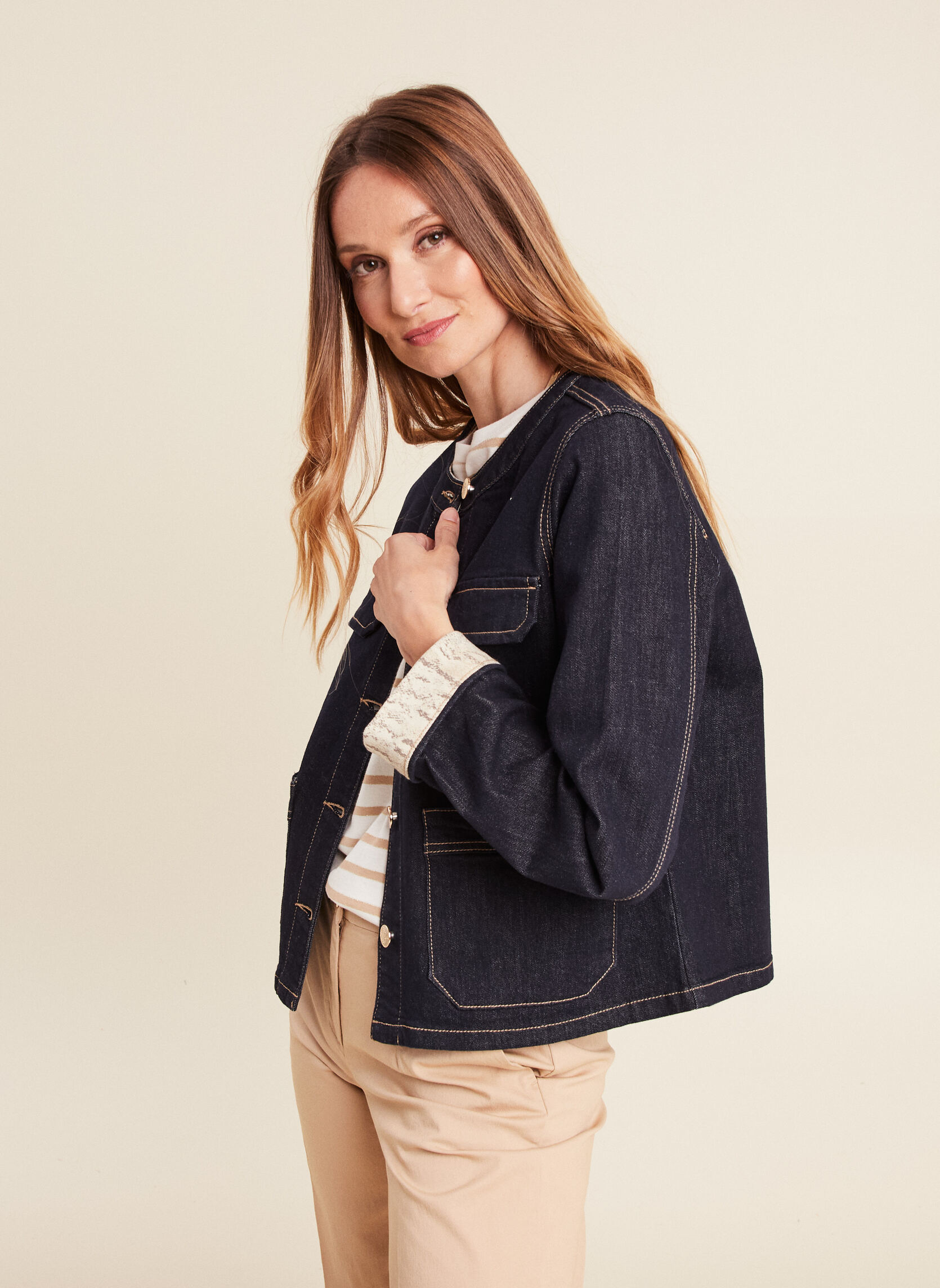 Bréal Vestes en jean Vestes en jean - VETREVOR femme bleu | Sarenza France