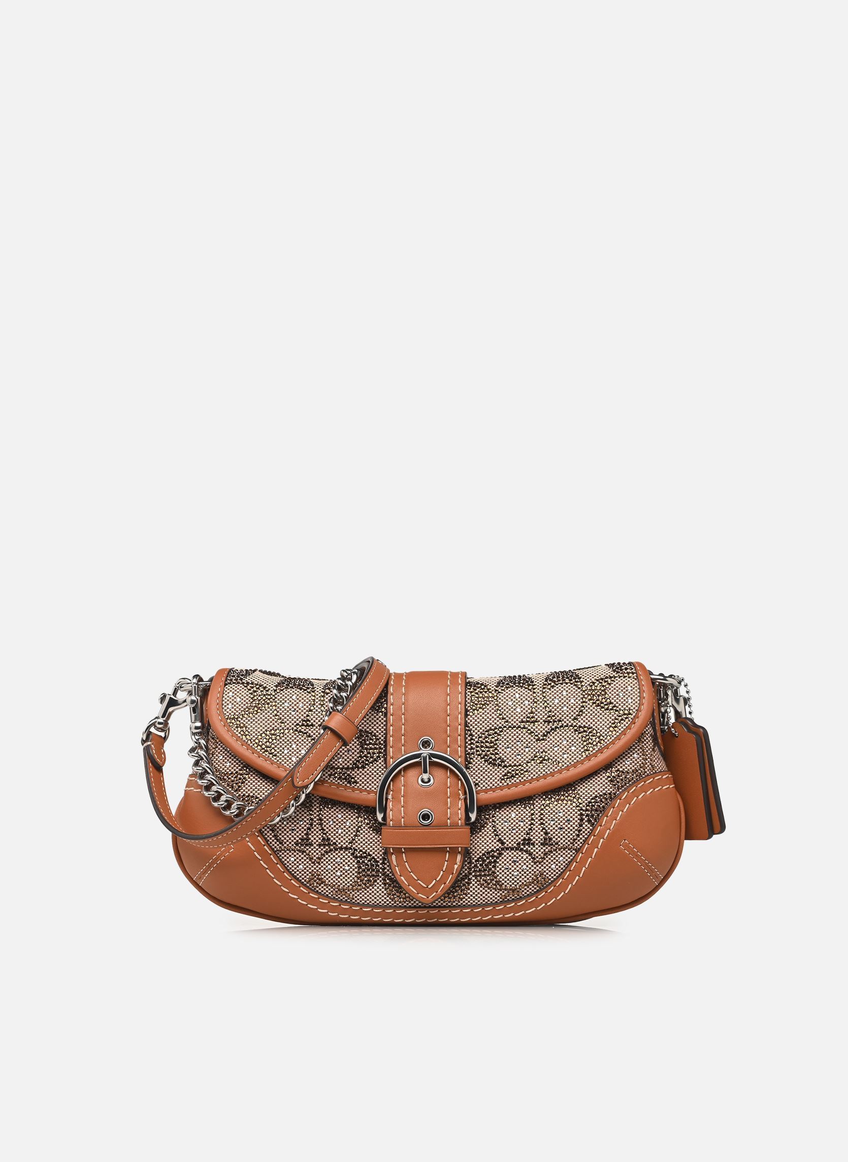 Coach Sacs bandoulière Crystal Signature Jacquard Soho Bag 25 femme ...