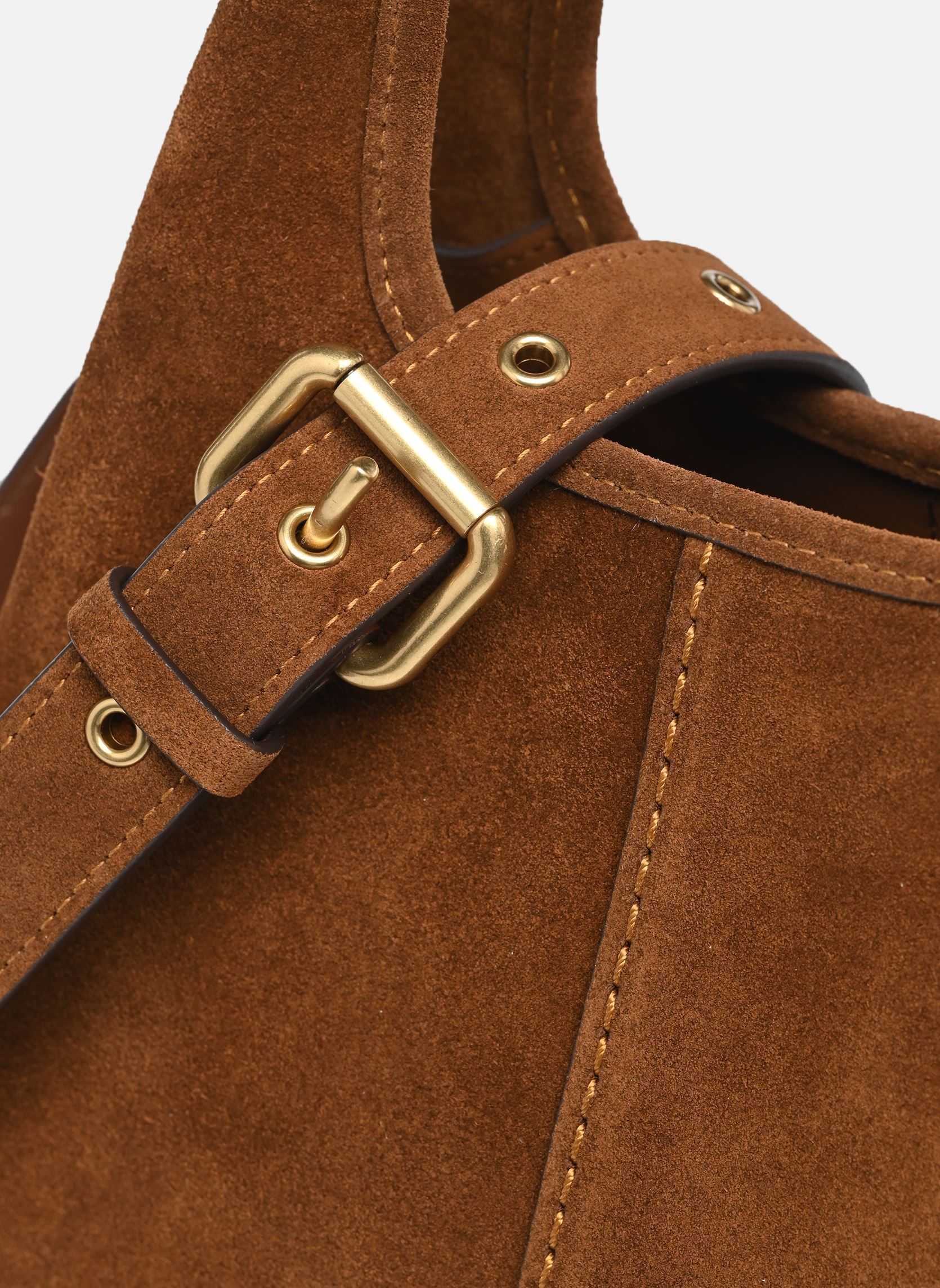Bestel Coach Schoudertassen Suede Lana Shoulder Bag 23 dames bruin ...