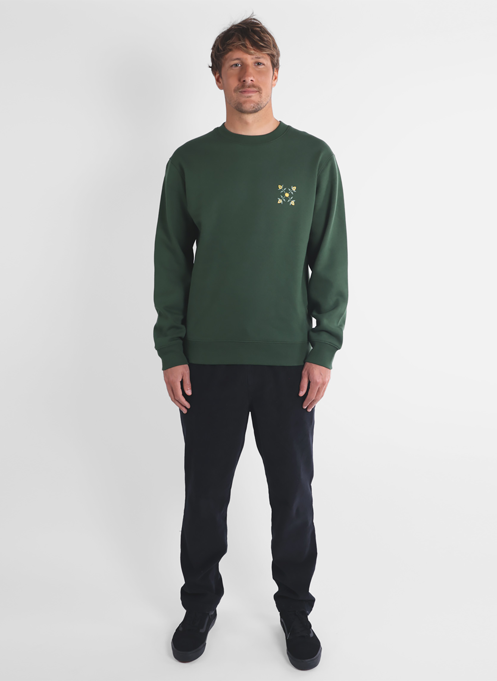 Oxbow Sweats à capuche Sweat col rond SEREGOR homme vert | Sarenza France