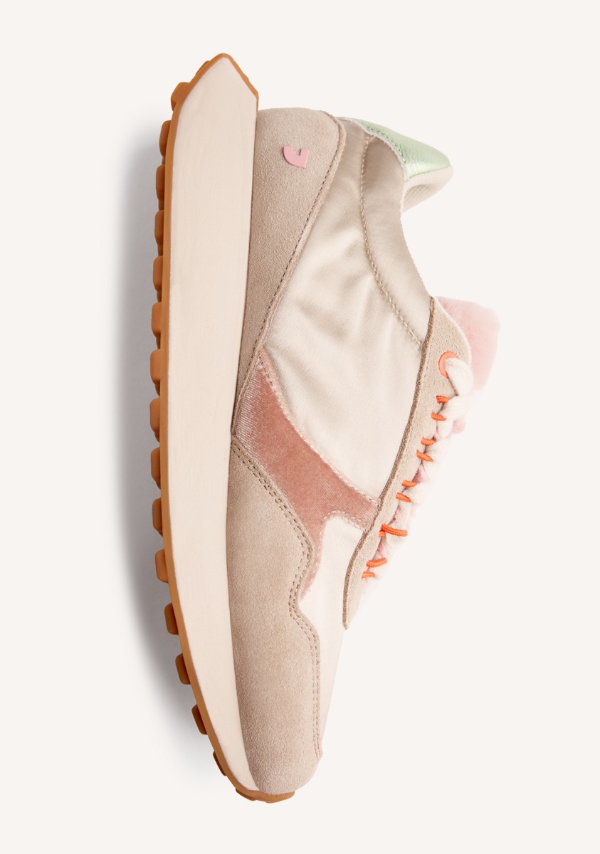 Gioseppo Baskets Cas&sport - Baskets Cuir Et Fourrure Lismore - Beig ...