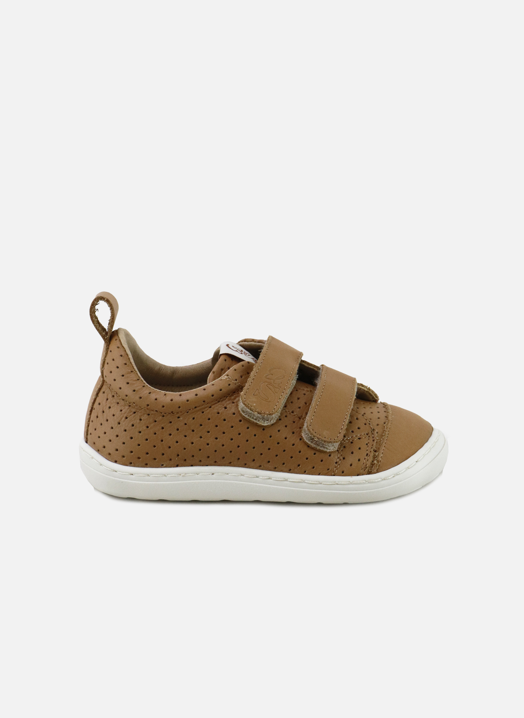 Eli 1957 Baskets Baskets cuir AL57025B-GUANTINO-CAMEL Marron garçon ...