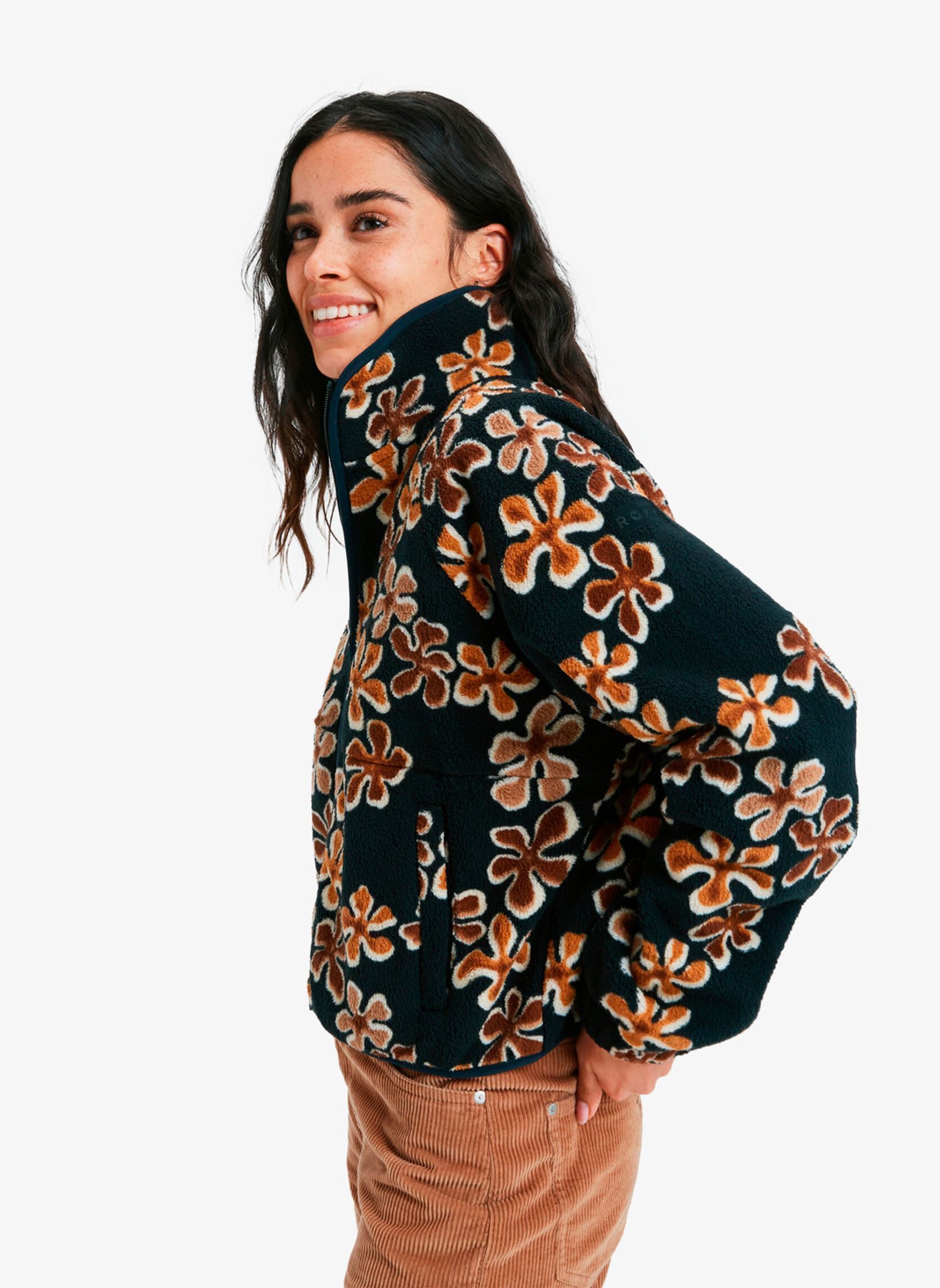 Roxy Fleece truien Blurry Cloud Ii dames bruin online | Sarenza Nederland