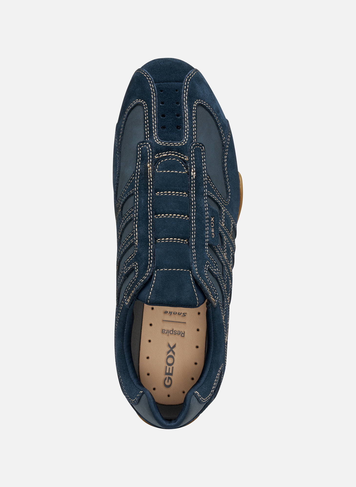 Geox Baskets Baskets SNAKE ORIGINAL MAN - Bleu bleu | Sarenza France