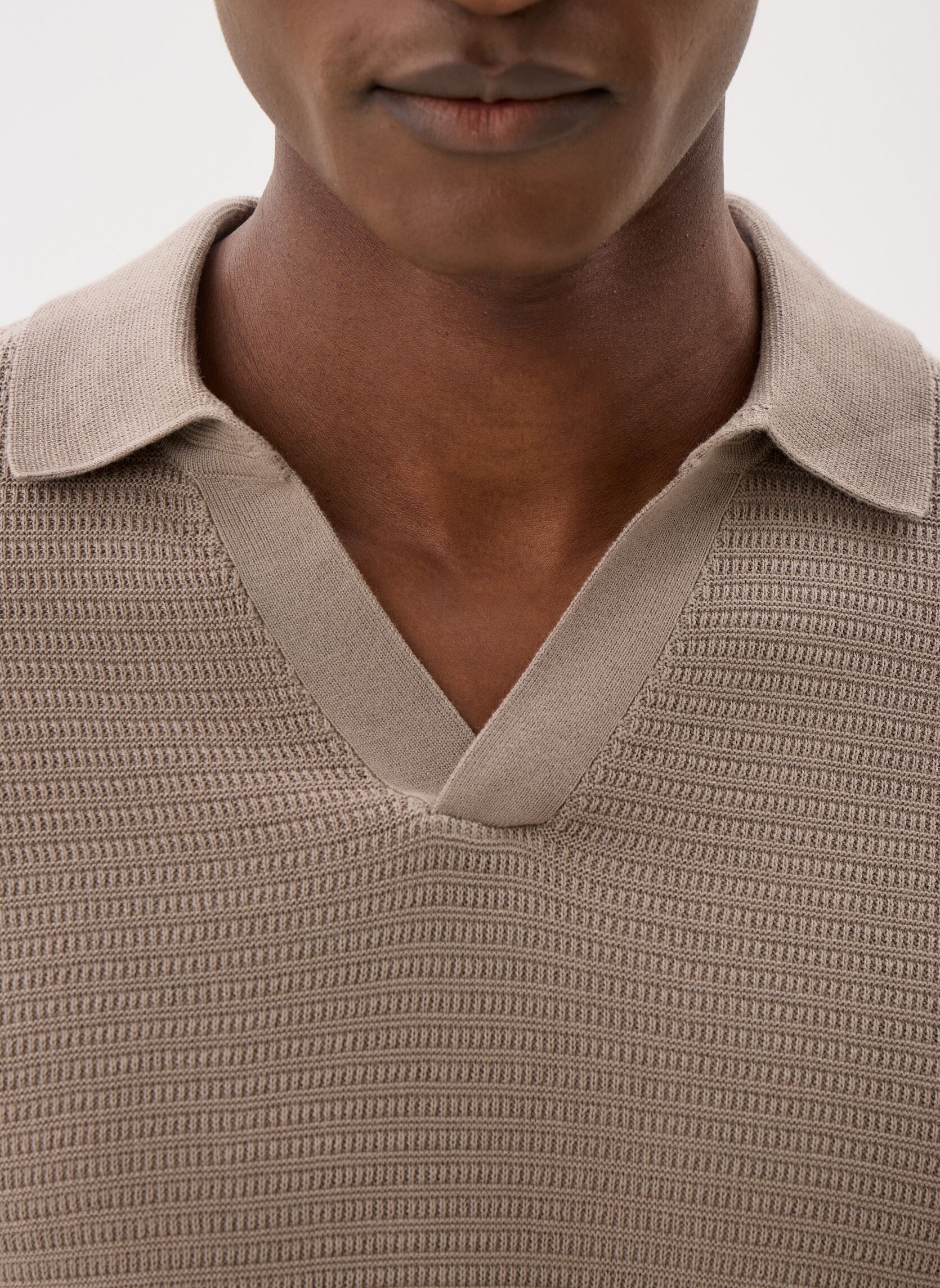 Marvin&Co Polos manches courtes TONY polo homme marron | Sarenza France
