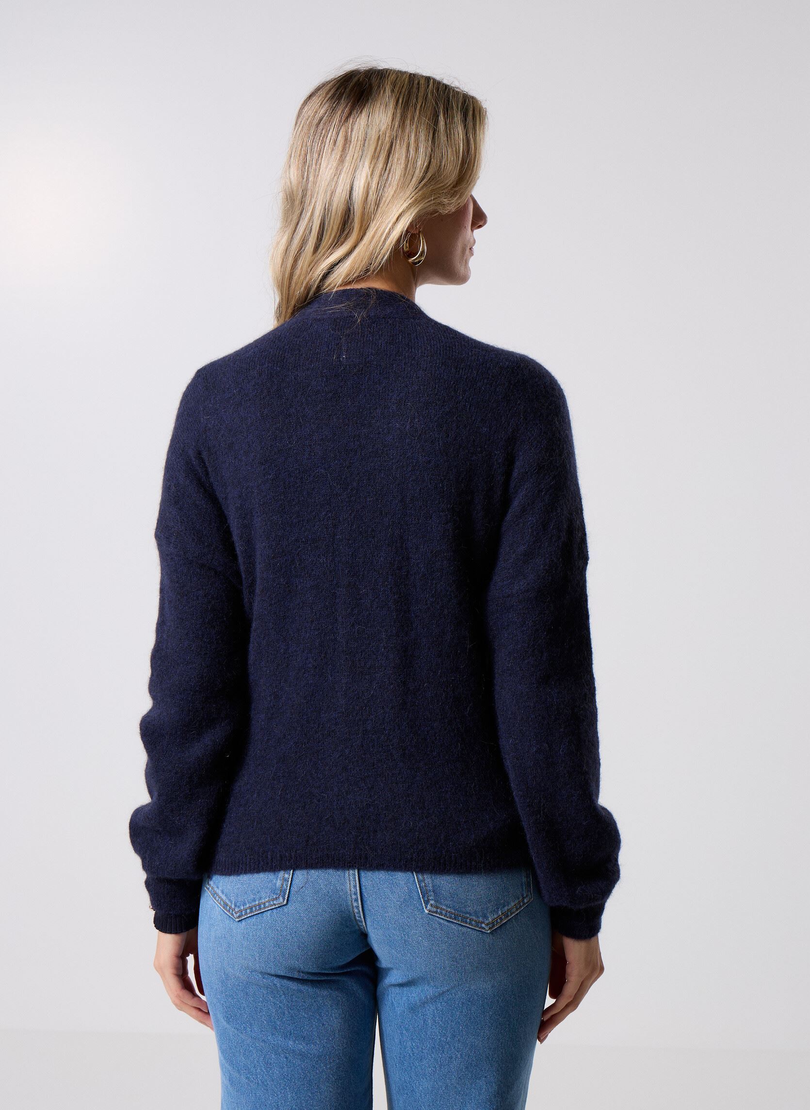 Des Petits Hauts Gilets Gilet - Berta femme bleu | Sarenza Belgique