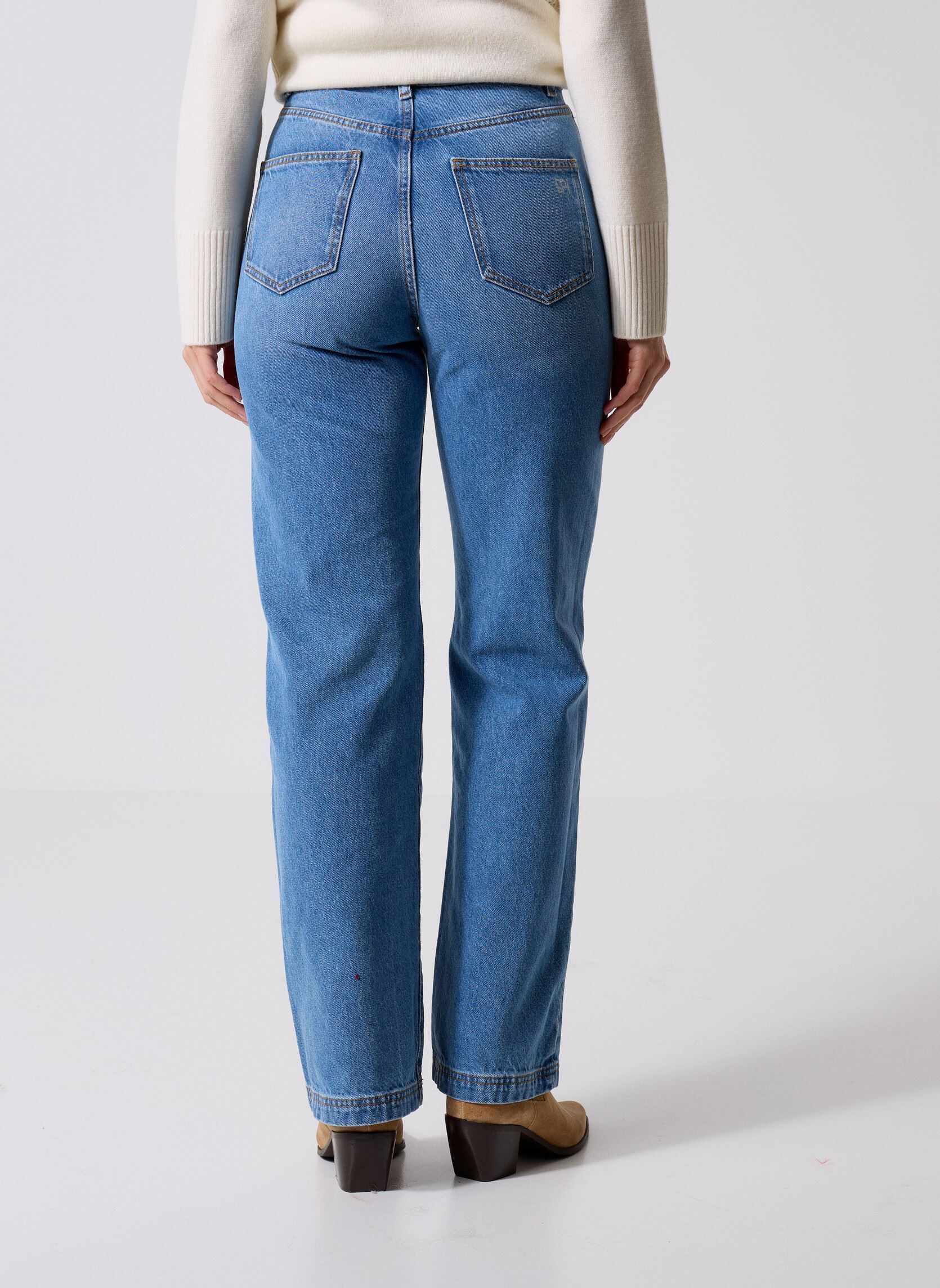 Des Petits Hauts Straight Fit Jeans Louizi damen blau online | Sarenza ...