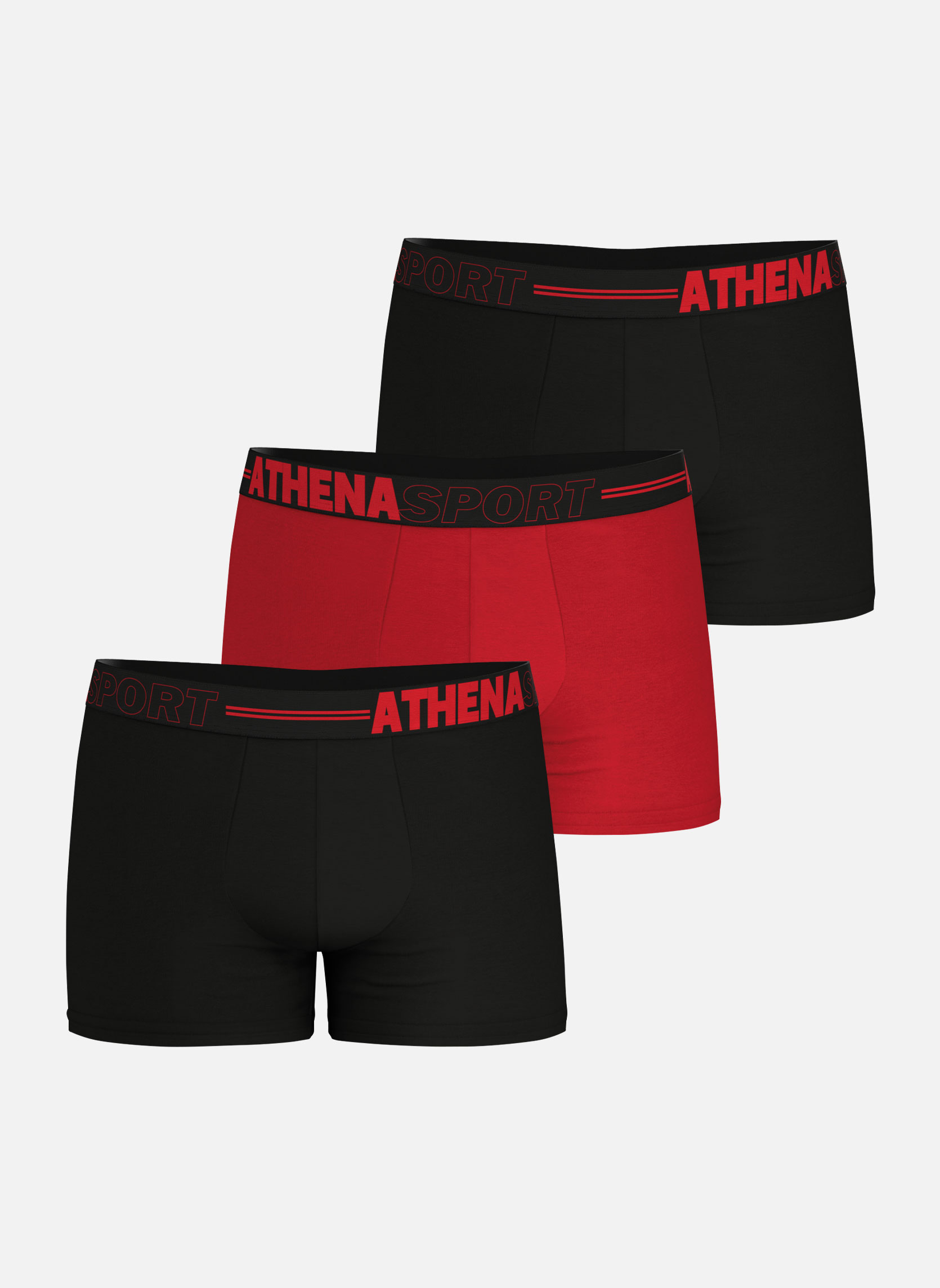ATHENA Slips SPECIF WEB homme rouge | Sarenza France