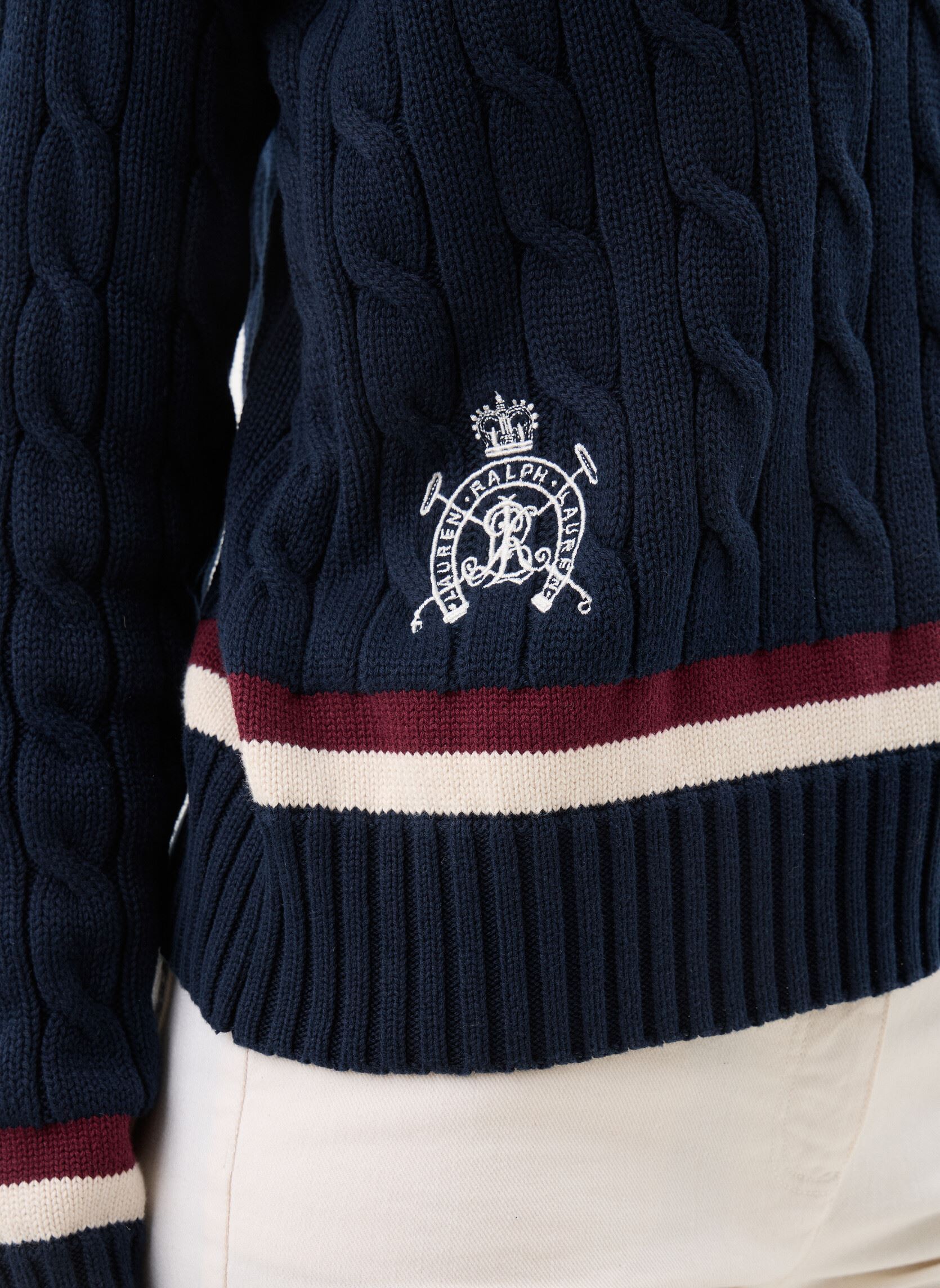 Lauren Ralph Lauren Truien Tedurph-Long Sleeve-Pullover dames blauw ...