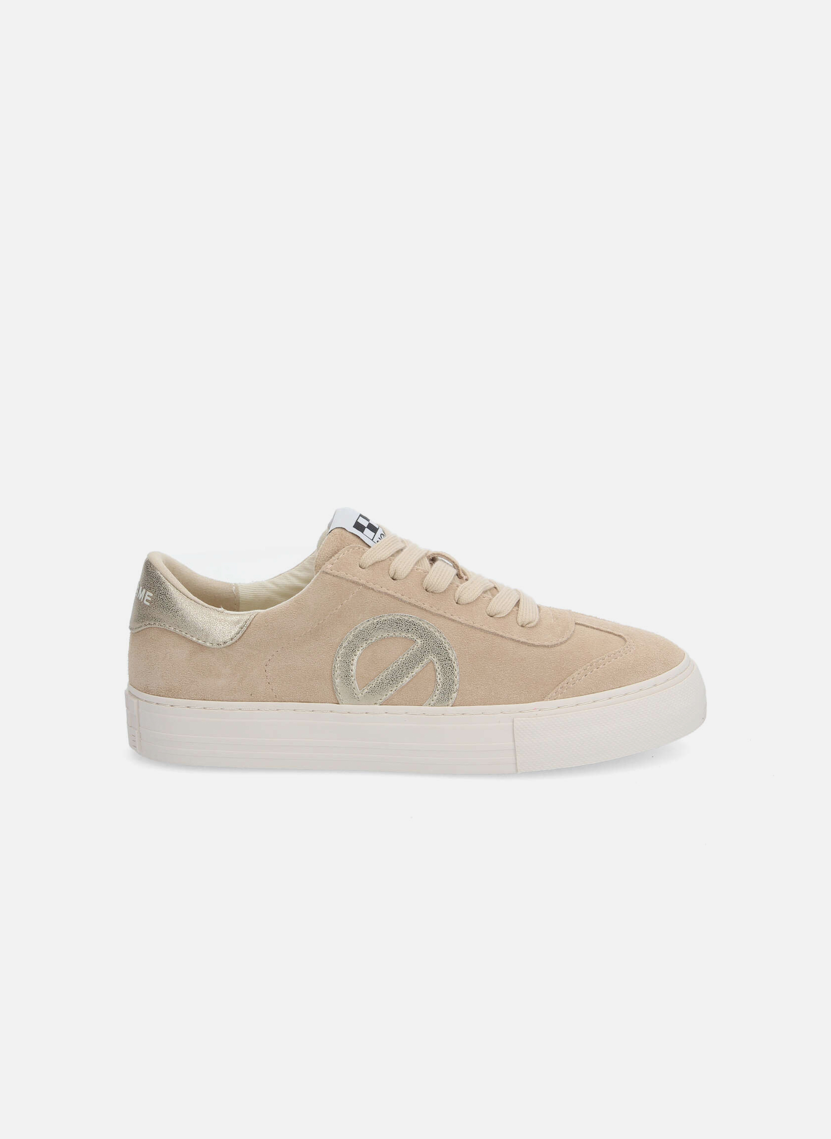 No Name Baskets Baskets - ARCADE TOE SIDE - Beige beige | Sarenza France