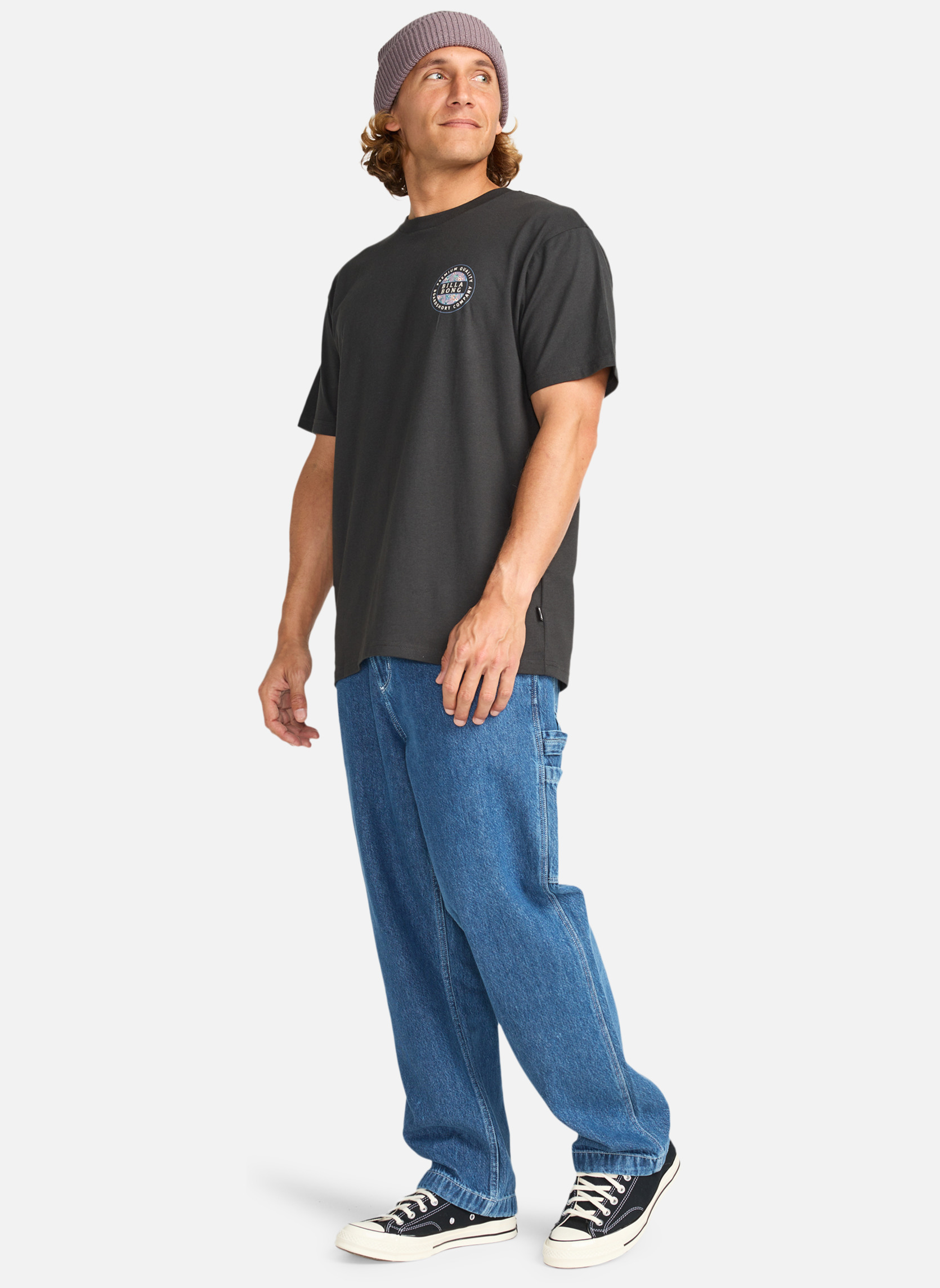 Billabong Tee-shirts Rotor Fill homme noir | Sarenza France