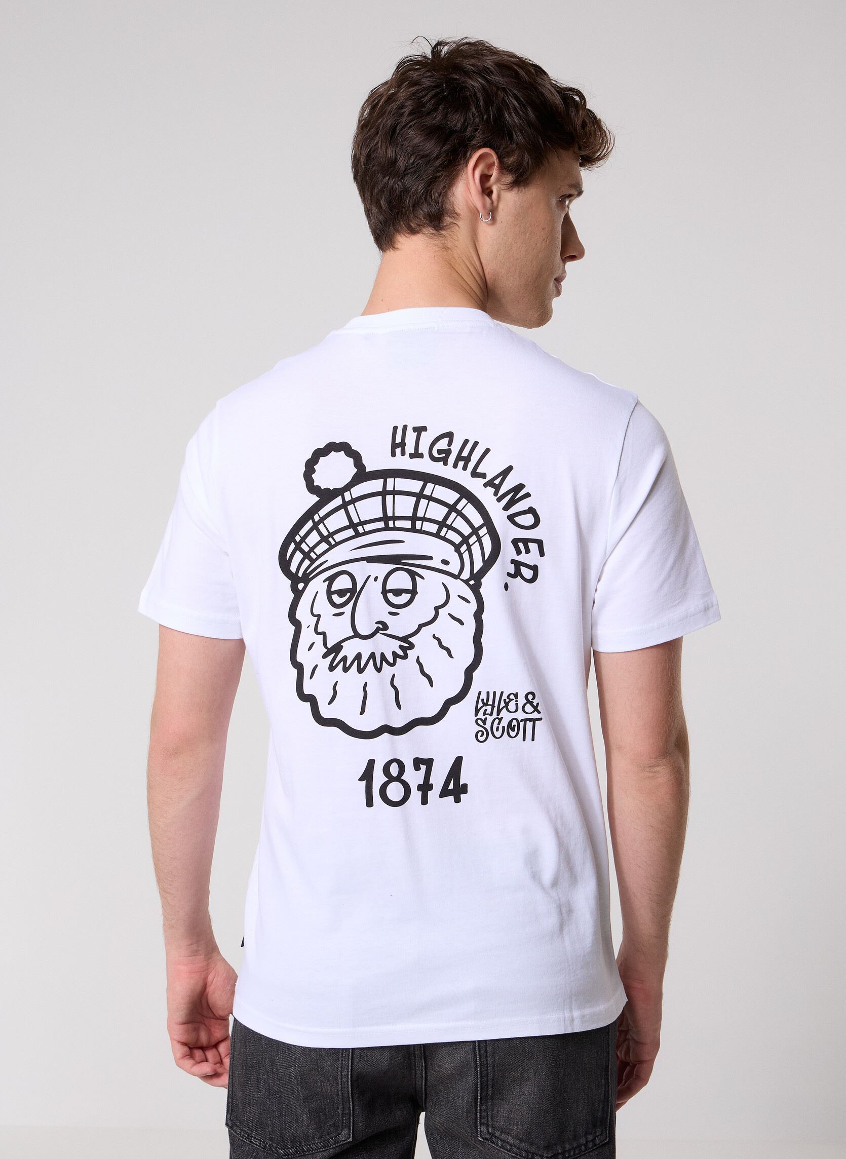 Lyle & Scott Tee-shirts manches courtes Highlander Graphic T-Shirt ...