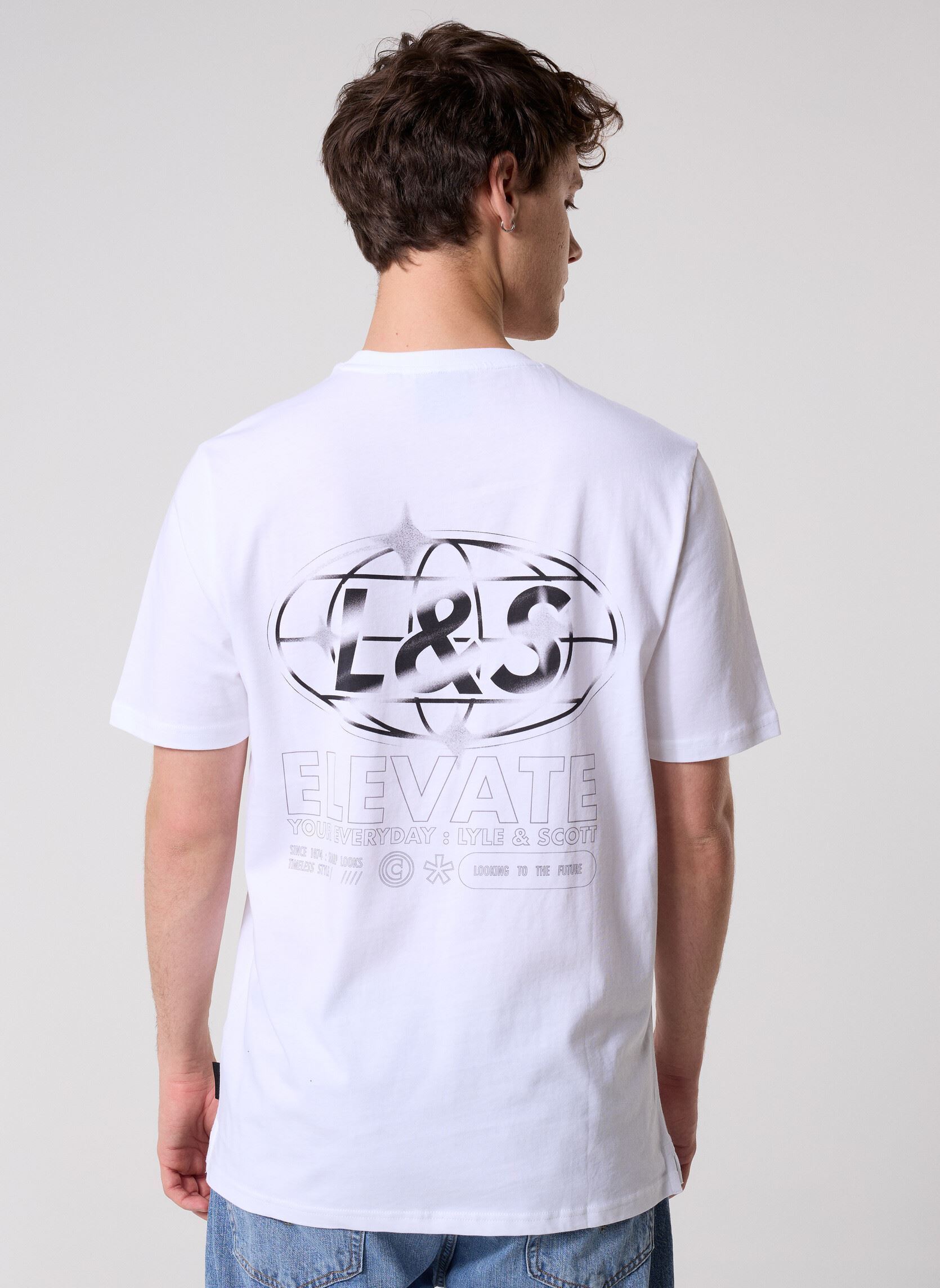 Lyle & Scott Tee-shirts manches courtes Chrome Graphic T-Shirt homme ...