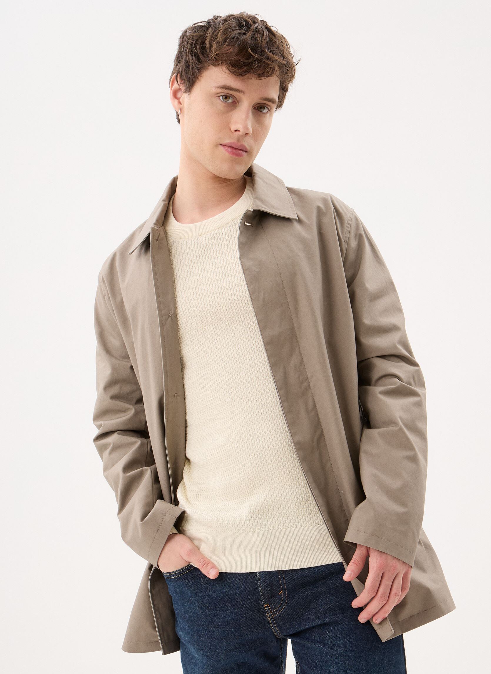 Marvin&Co Trench-coats VESTE-TRENCH femme marron | Sarenza France