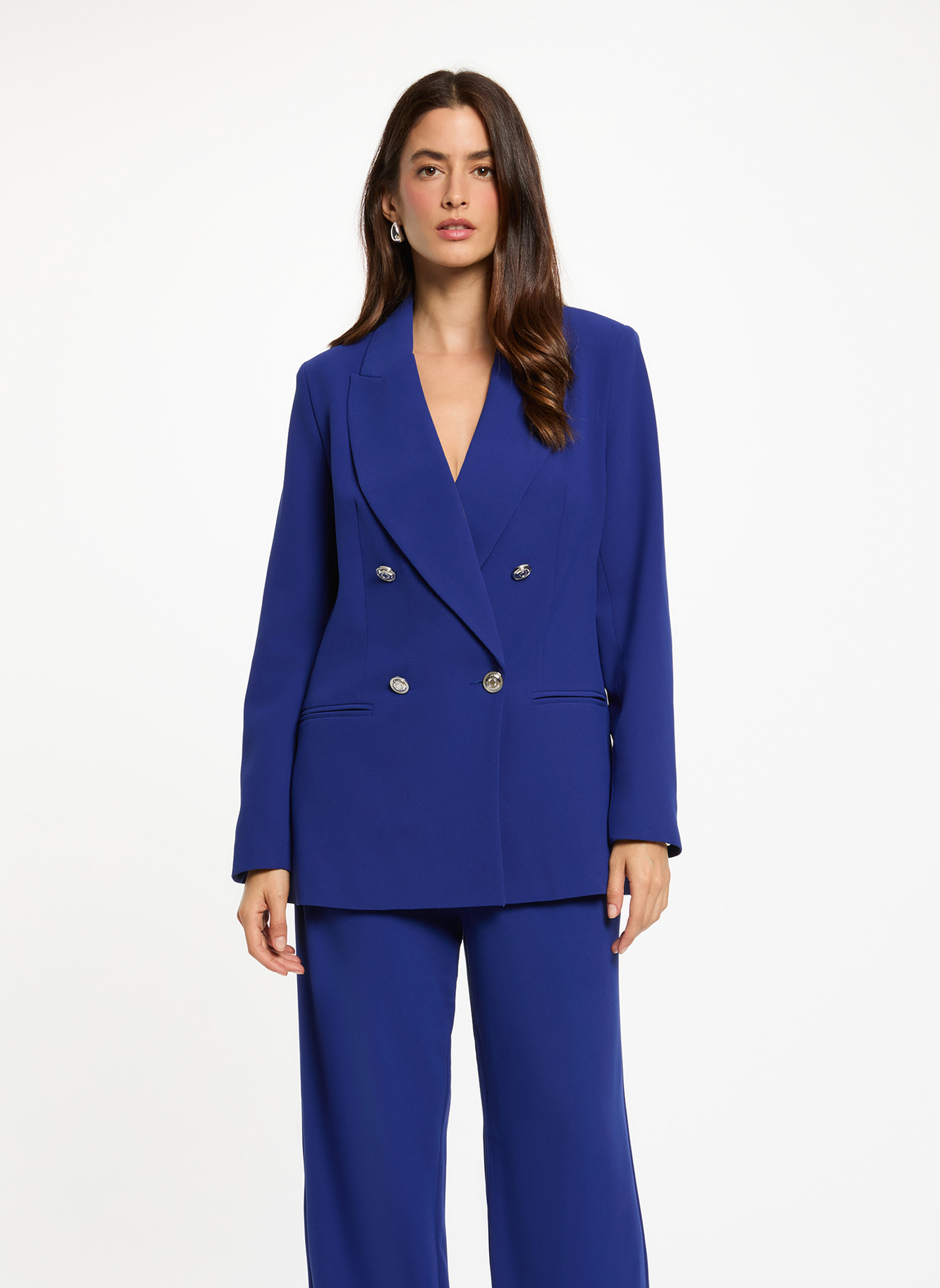 Morgan Vestes Vestes mi-saison - 252-VHAN.F femme bleu | Sarenza France