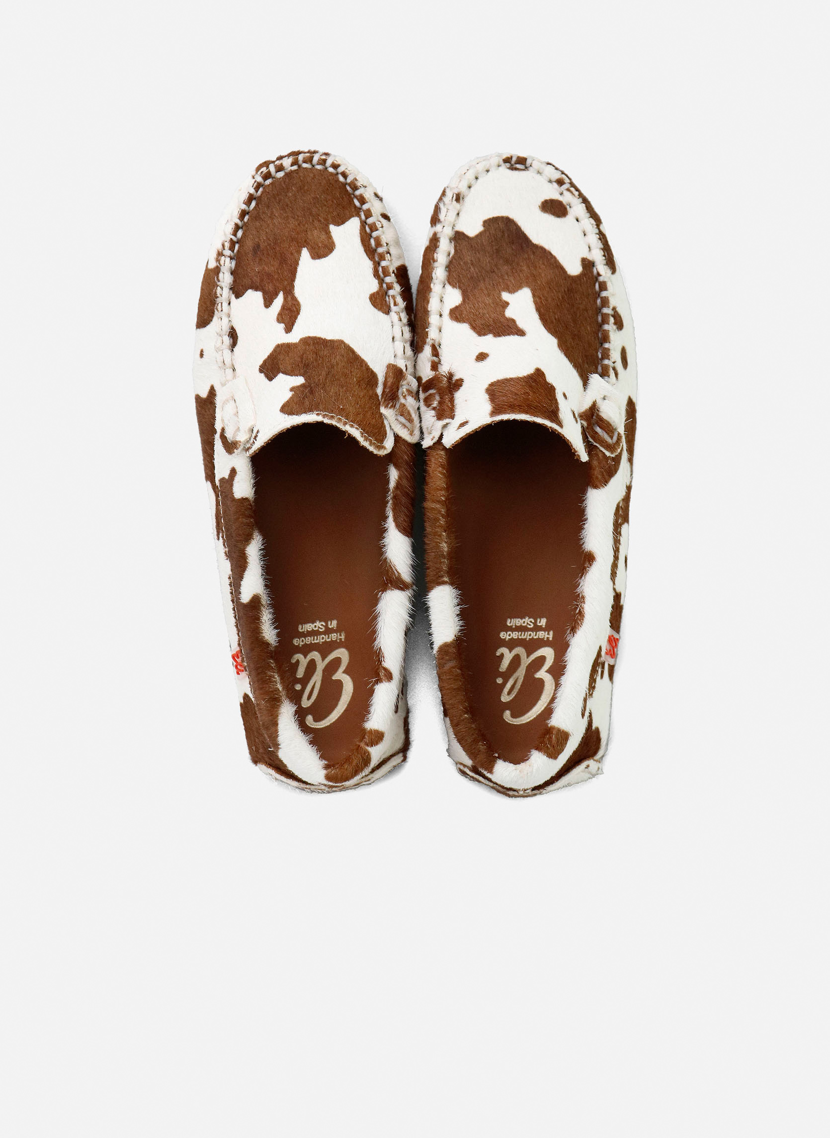 Eli 1957 Mocassins Mocassins en cuir 7644AM-POTRO-VACA-TESTA Marron ...