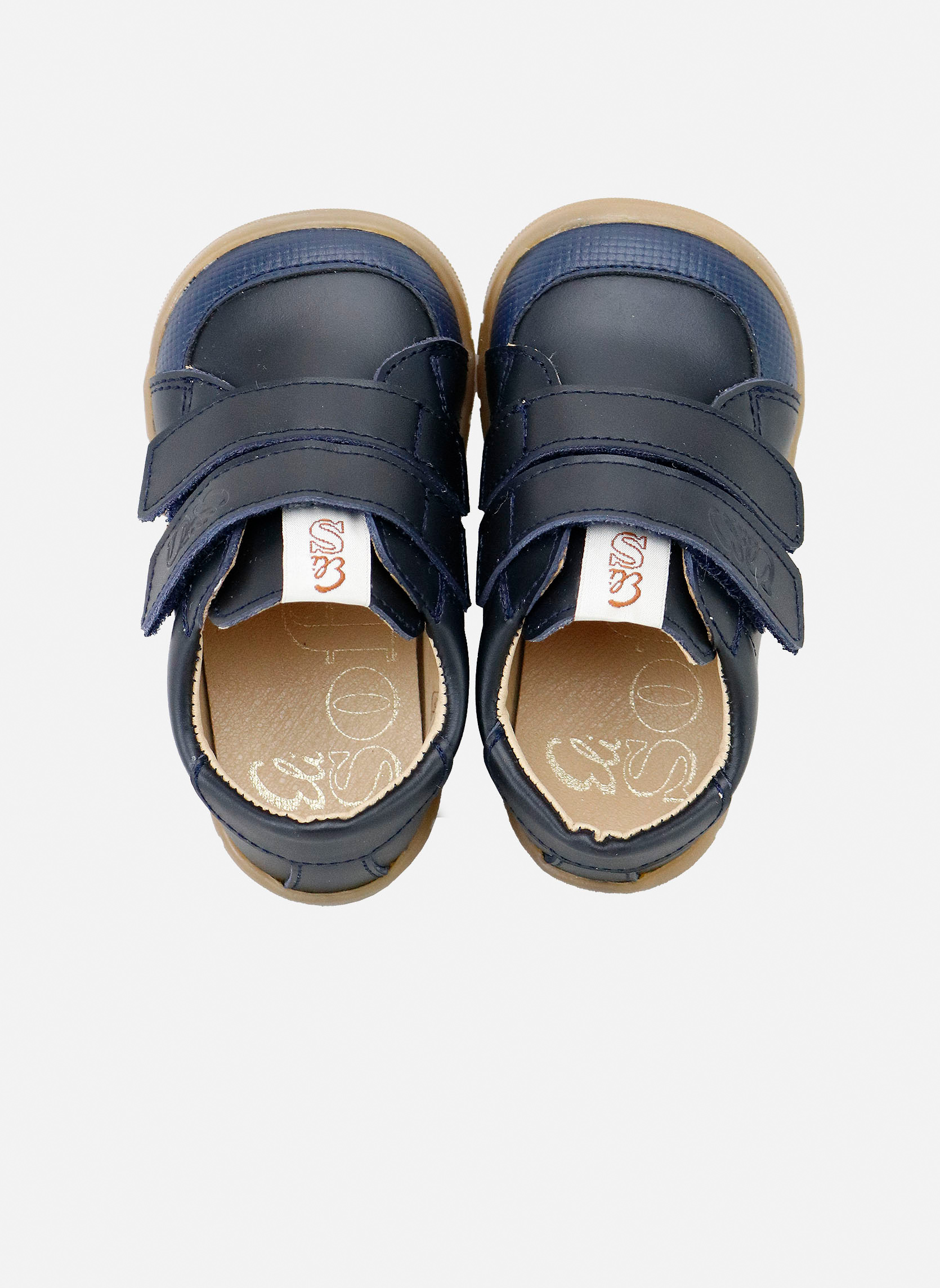 Eli 1957 Baskets Baskets cuir 10200AM-NAPA-AZUL Azul garçon bleu ...