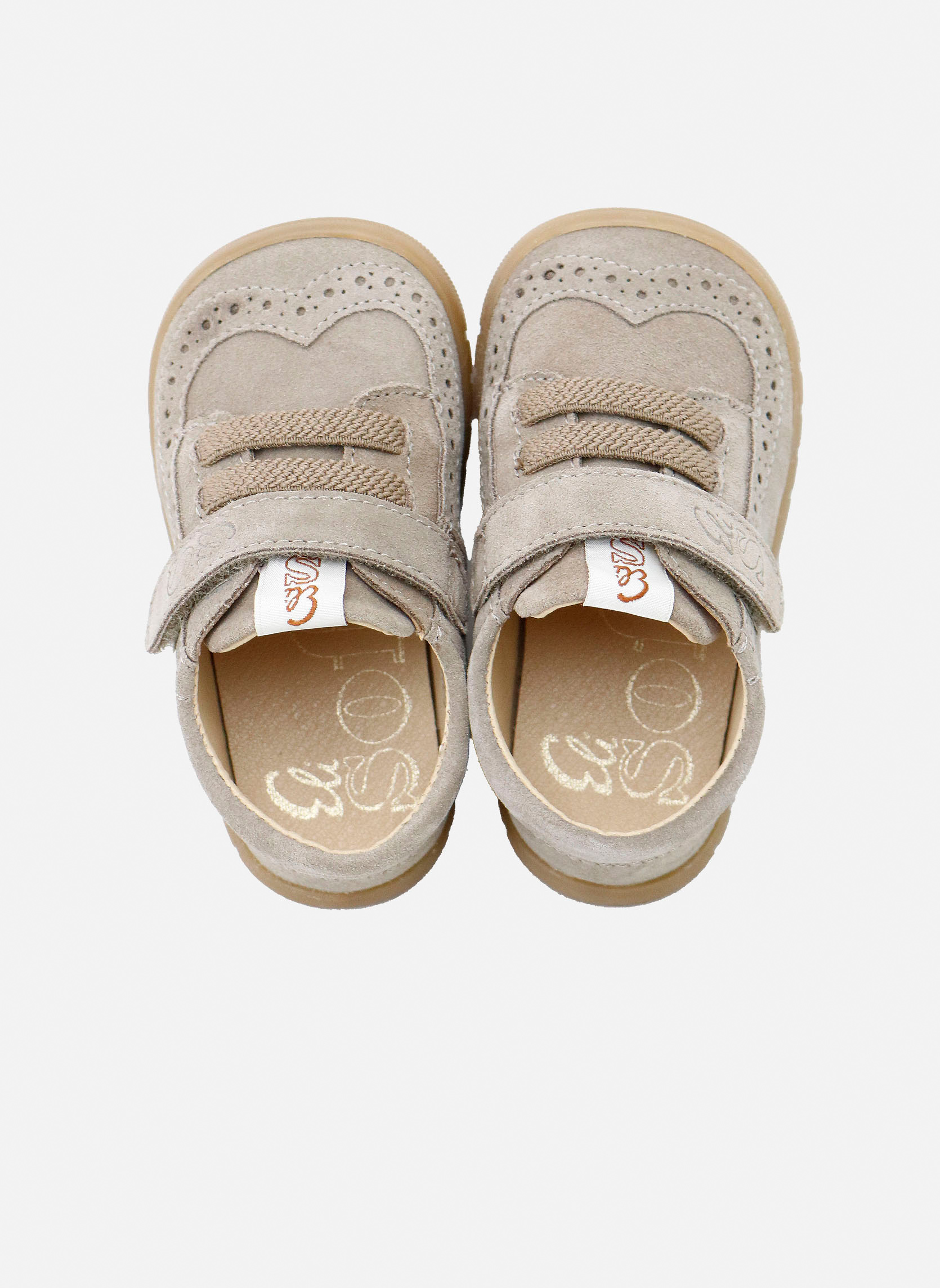 Eli 1957 Baskets Baskets en cuir pour enfants couleur Marron marron ...