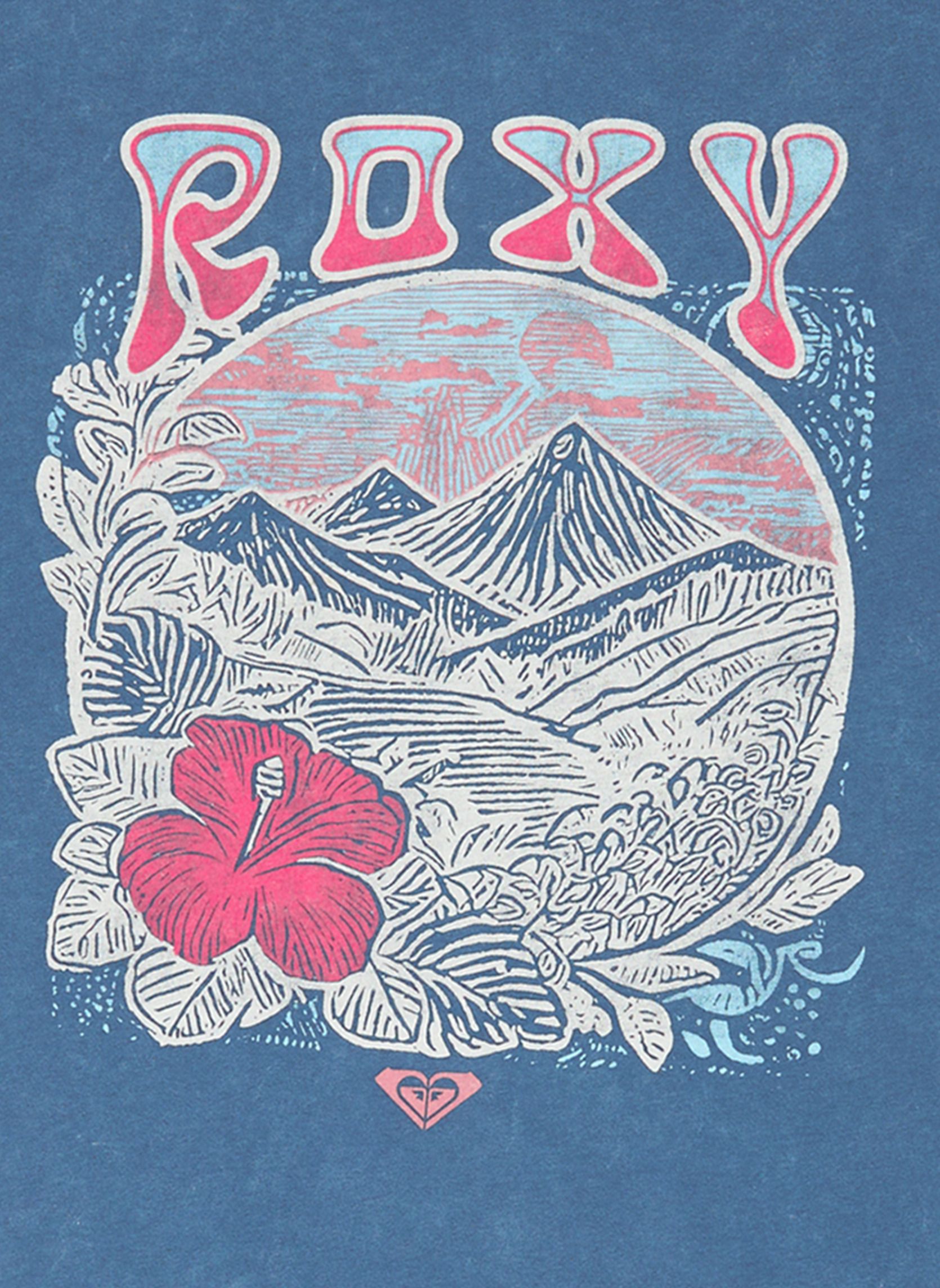 Roxy Tee-shirts Eve Washed fille bleu | Sarenza France