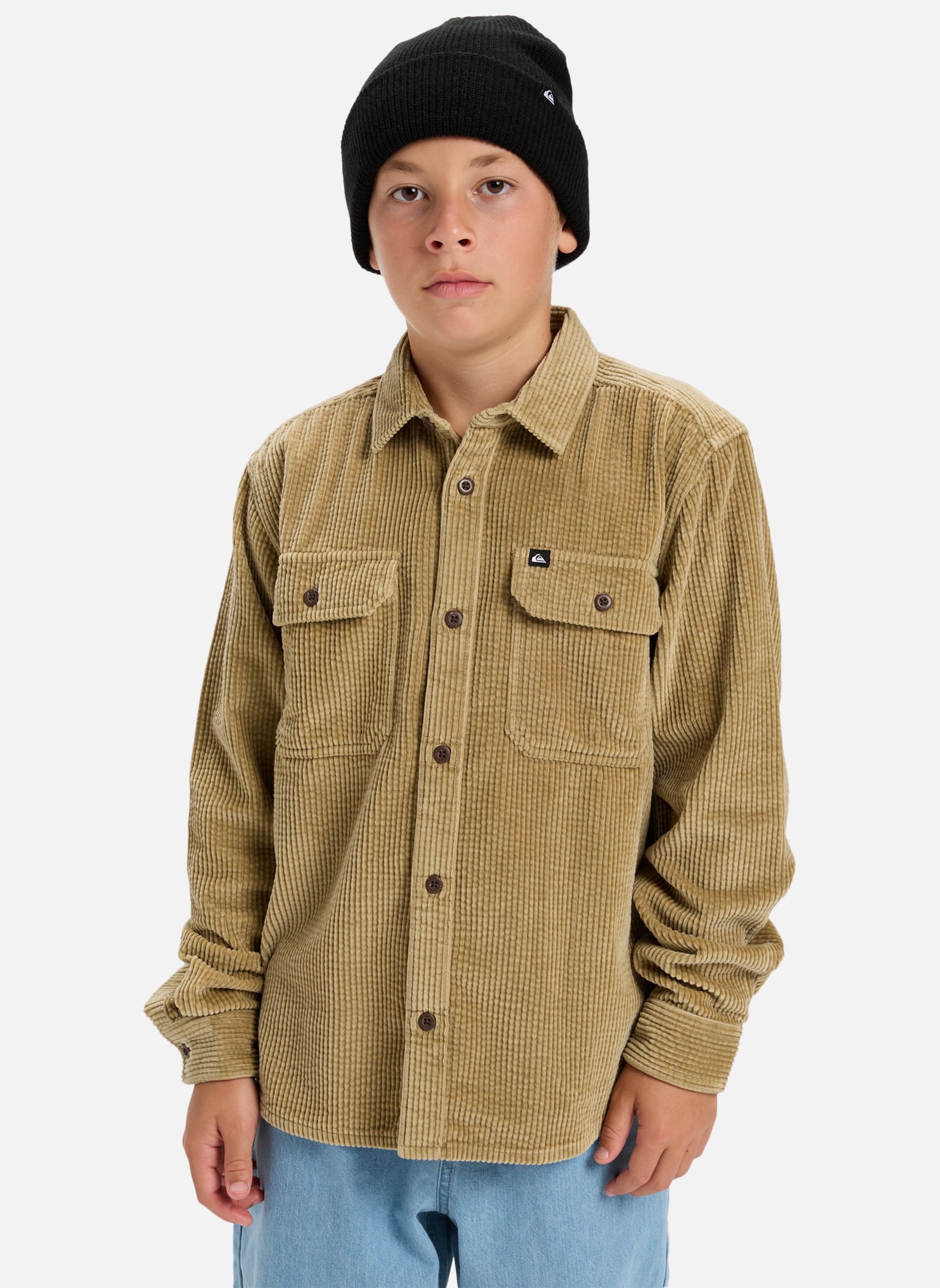 Quiksilver Chemises manches longues Chemise en velours côtelé VENTURE ...