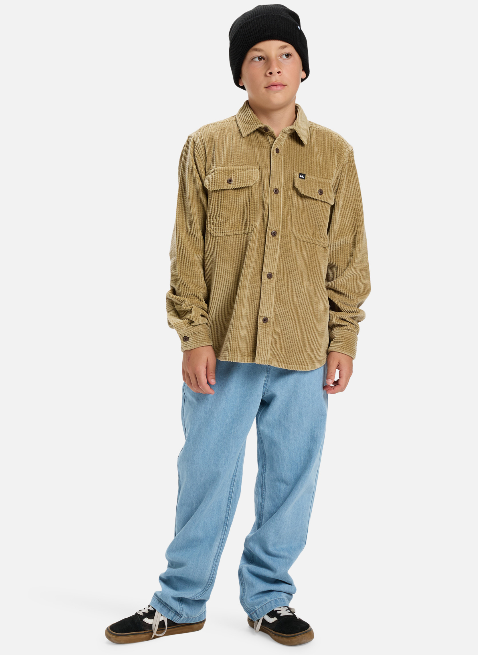 Quiksilver Chemises manches longues Chemise en velours côtelé VENTURE ...