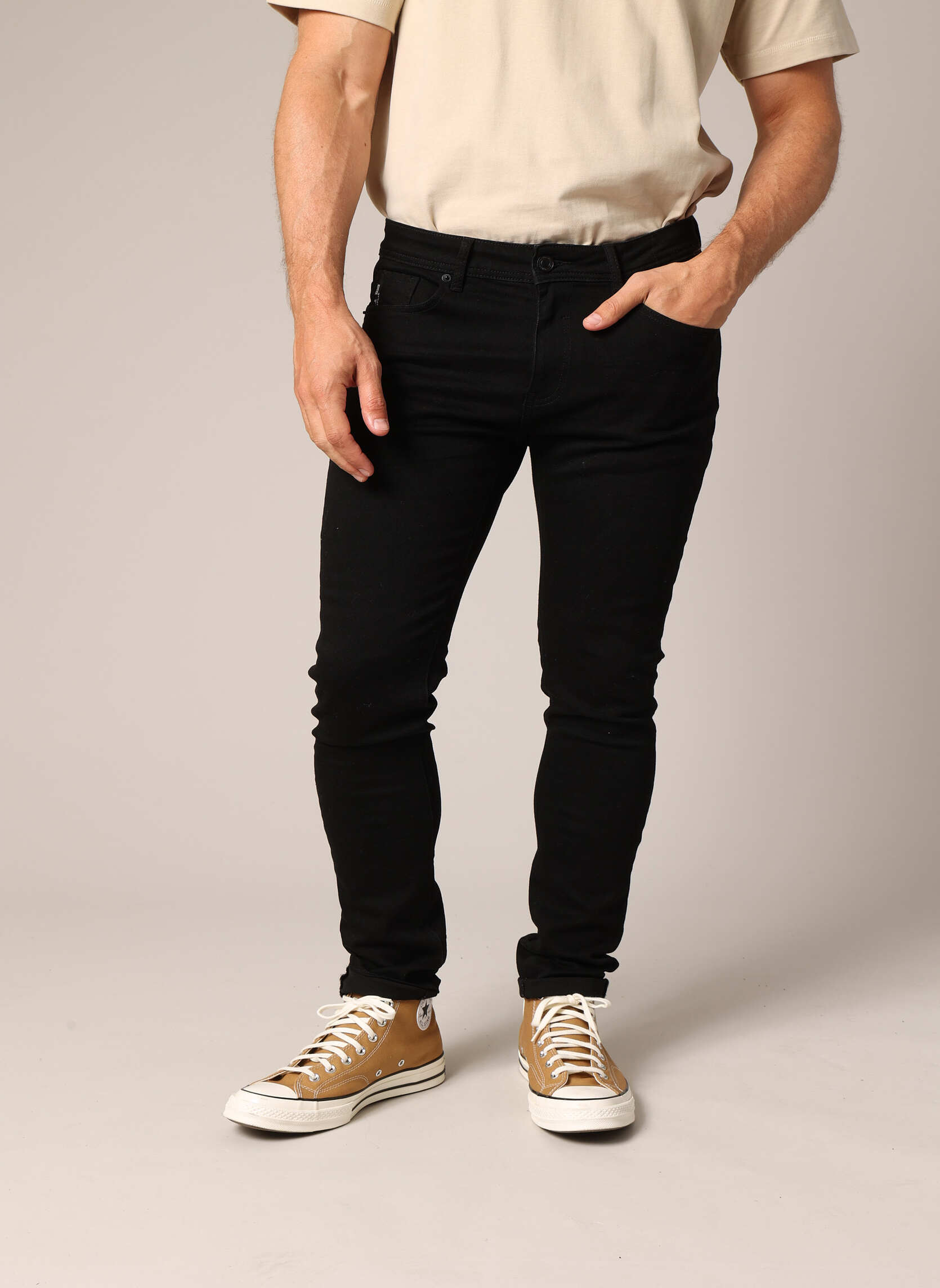 Deeluxe Jeans droit Jean CARLOS homme noir | Sarenza France