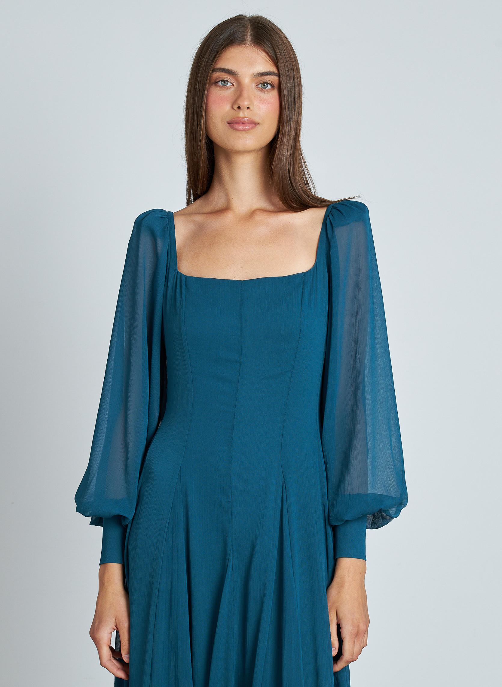 Alma en Pena Robes Robe I25CL0208 Bleu femme bleu | Sarenza France