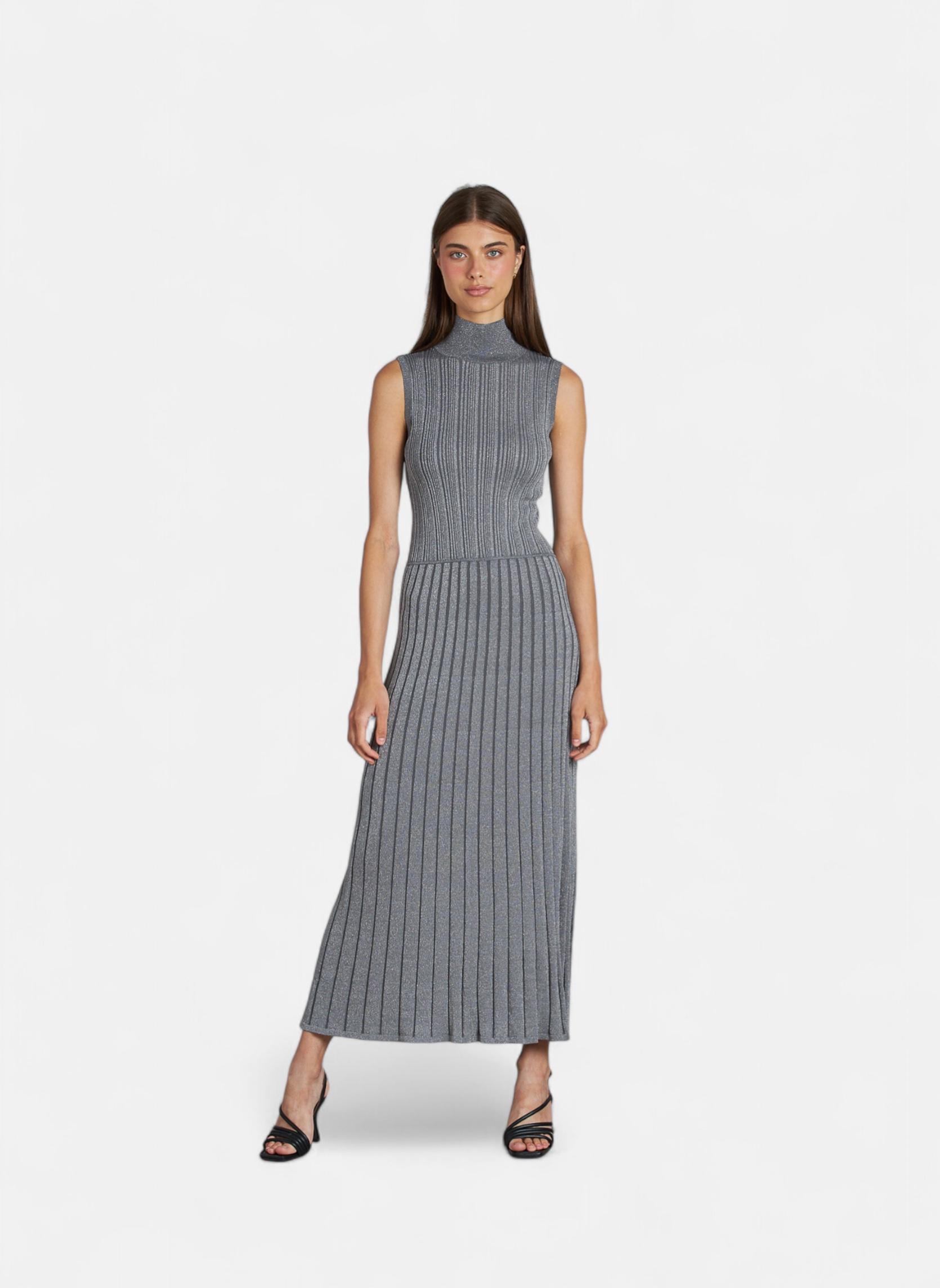 Alma en Pena Robes Robe I25CL0219 Argent femme argent | Sarenza France