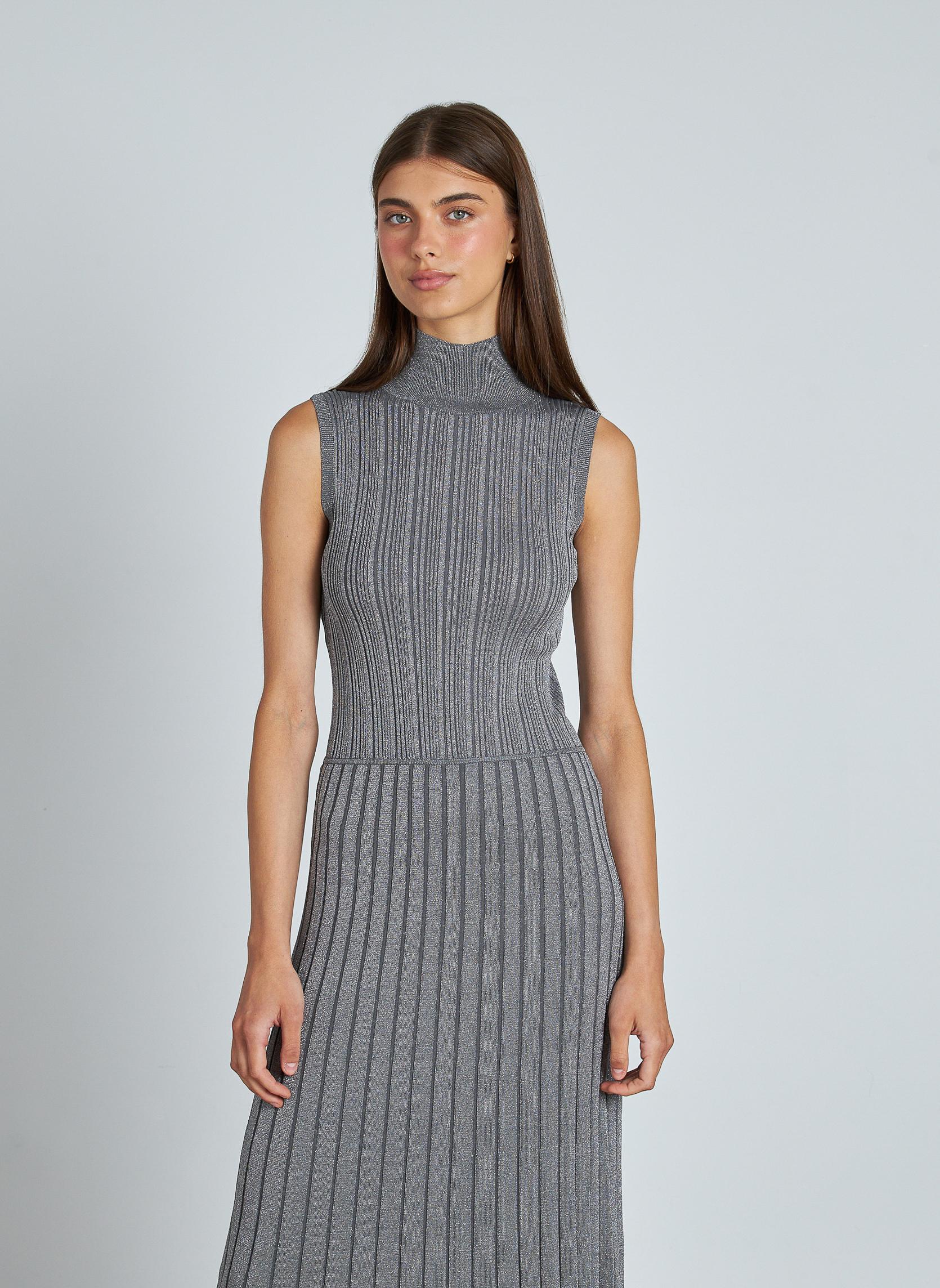 Alma en Pena Robes Robe I25CL0219 Argent femme argent | Sarenza France