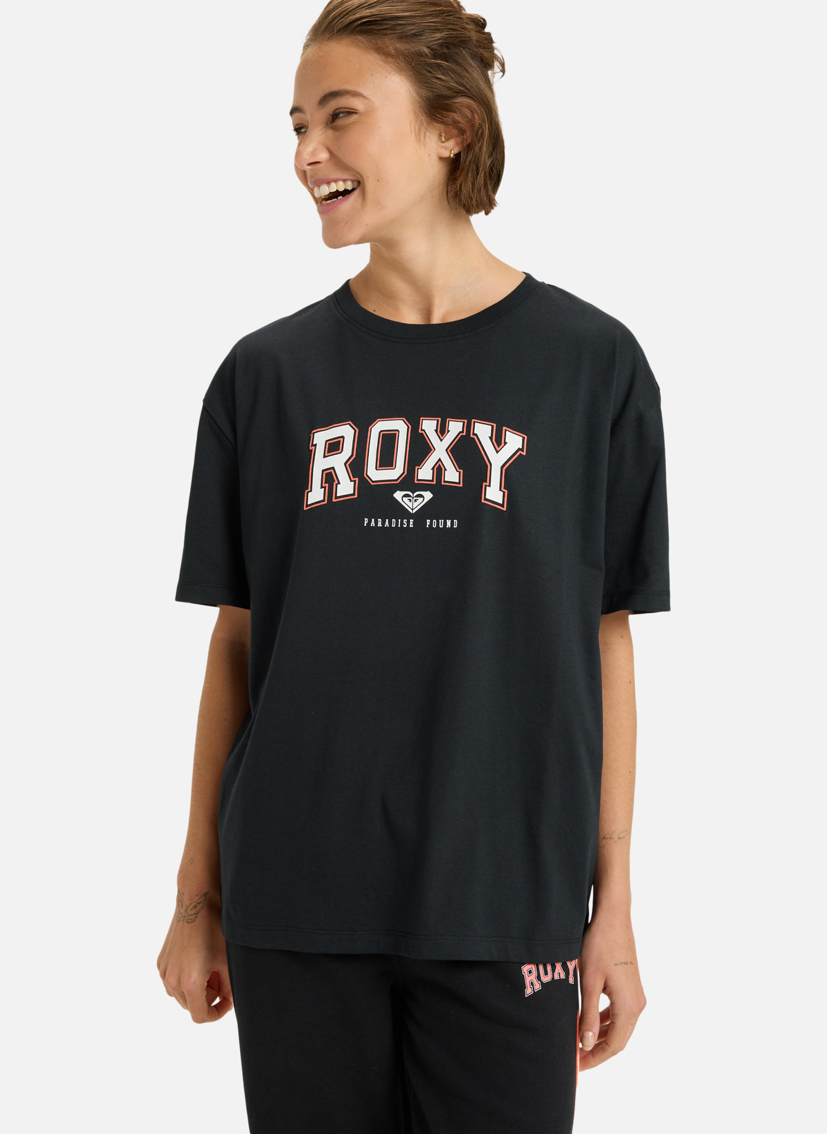 Roxy Tee-shirts manches courtes T-shirt d'entraînement à manches ...