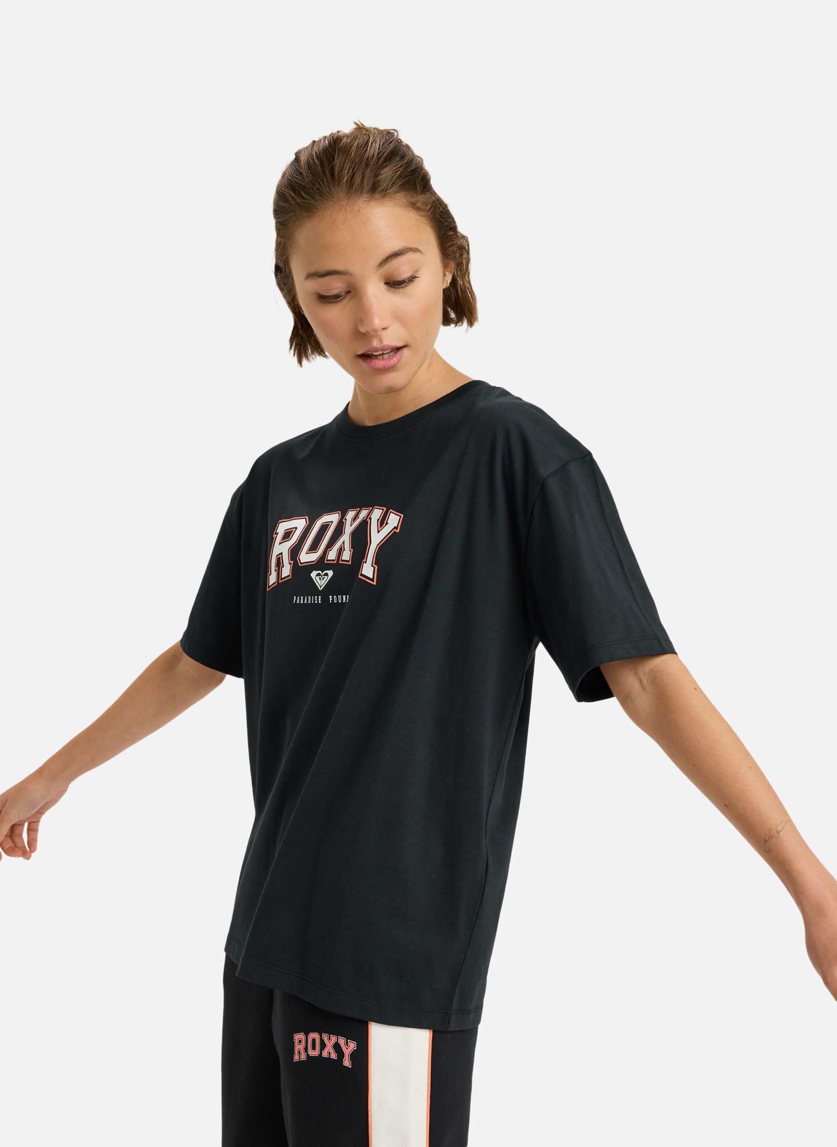 Roxy Tee-shirts manches courtes T-shirt d'entraînement à manches ...