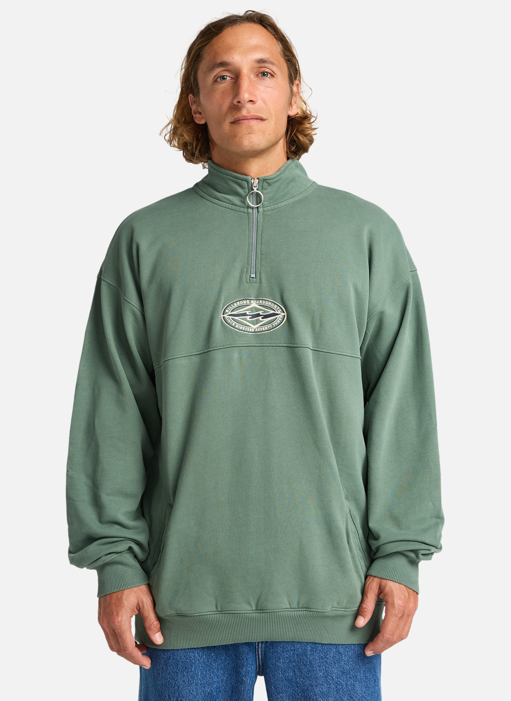 Billabong Sweats à capuche Sweat à 1/2 fermeture éclair CORE LORD HALF ...