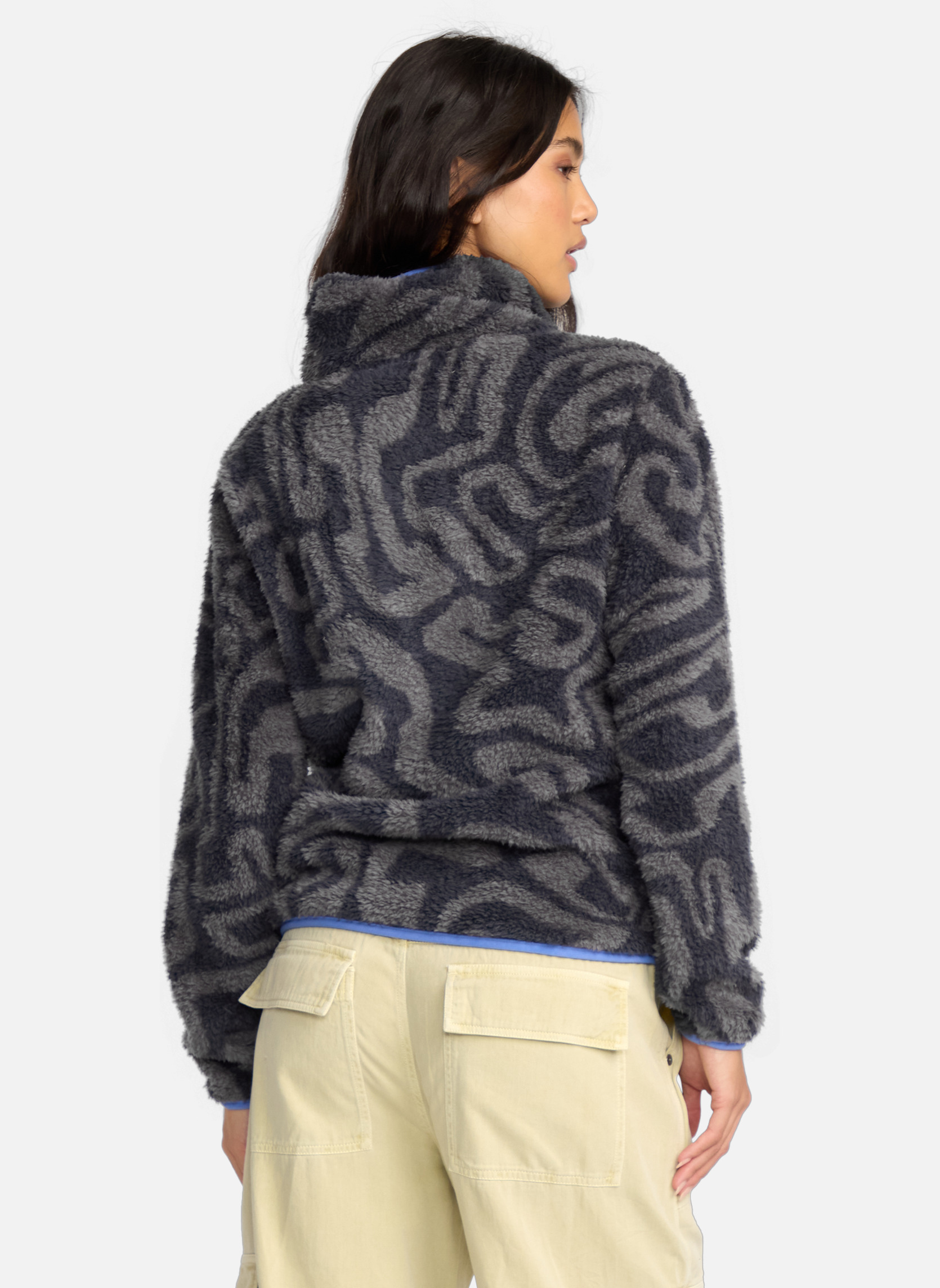 Billabong Sweats à capuche Sweat col montant SWITCHBACK noir | Sarenza ...