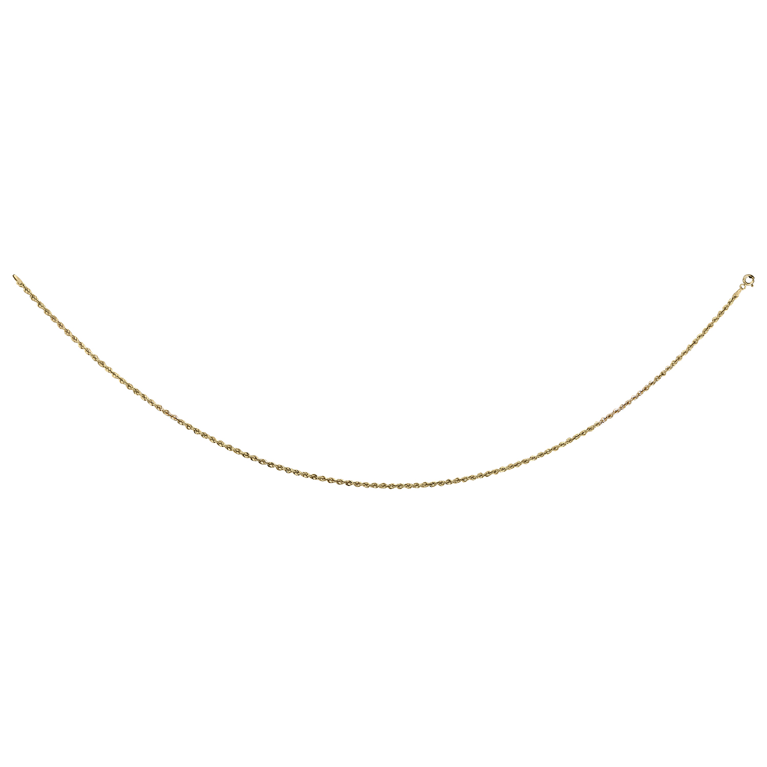 Brillaxis Colliers Collier Brillaxis maille corde torsadée 2.6mm femme ...
