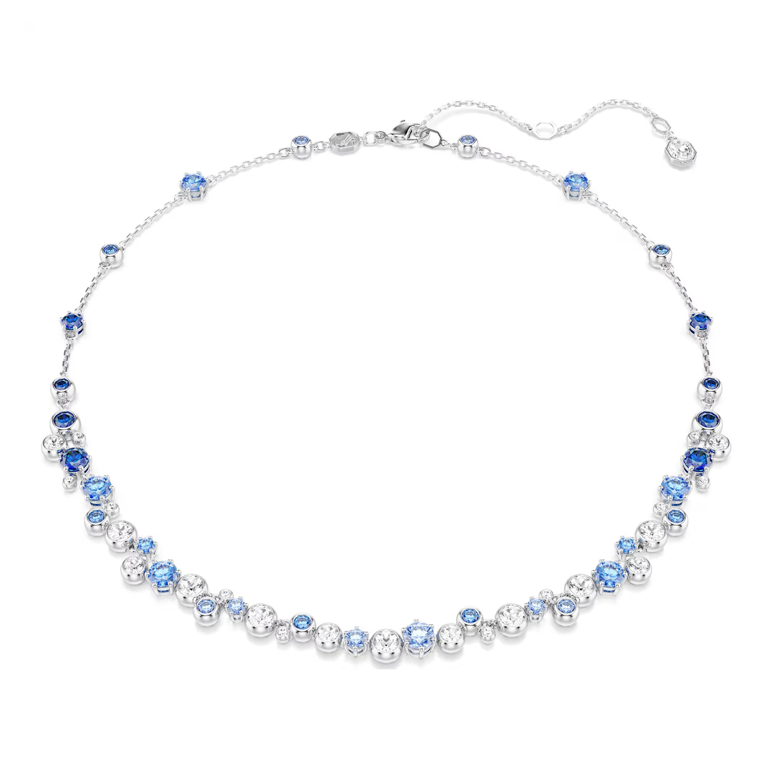 Swarovski Colliers Collier Swarovski Constella tailles variées bleu ...