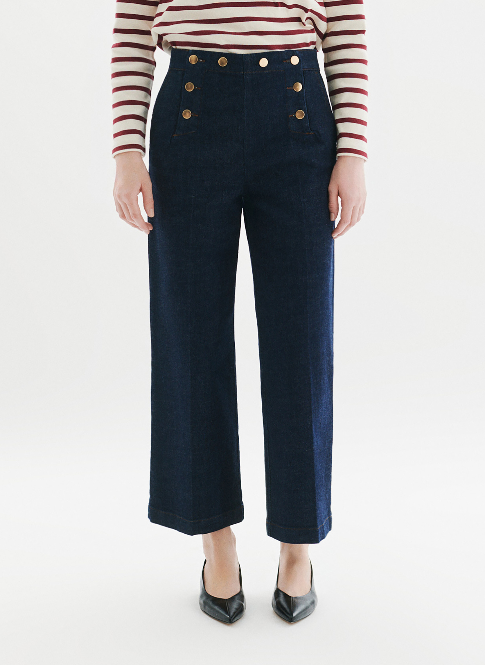 Caroll Jeans droit Jeans - 252P-PAOLINODENIM femme bleu | Sarenza France