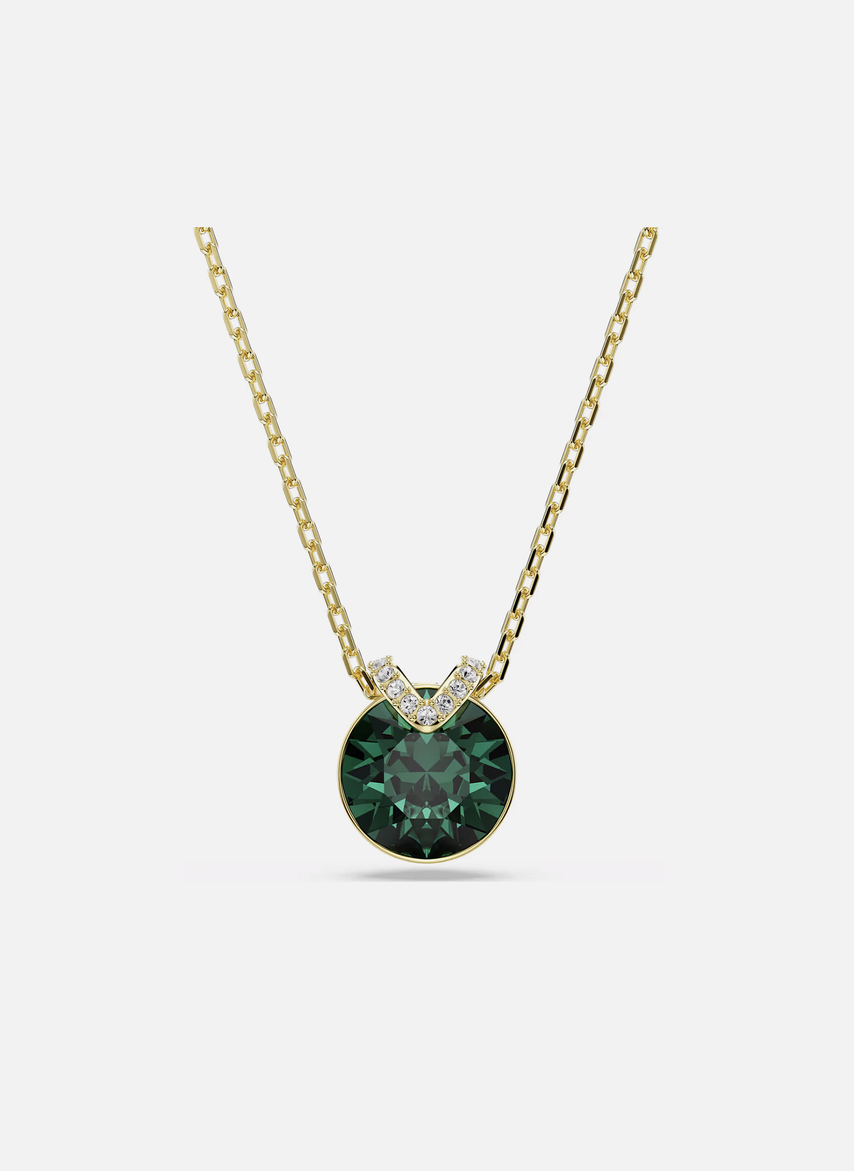 Swarovski Colliers Collier Swarovski Bella V doré vert femme or ...