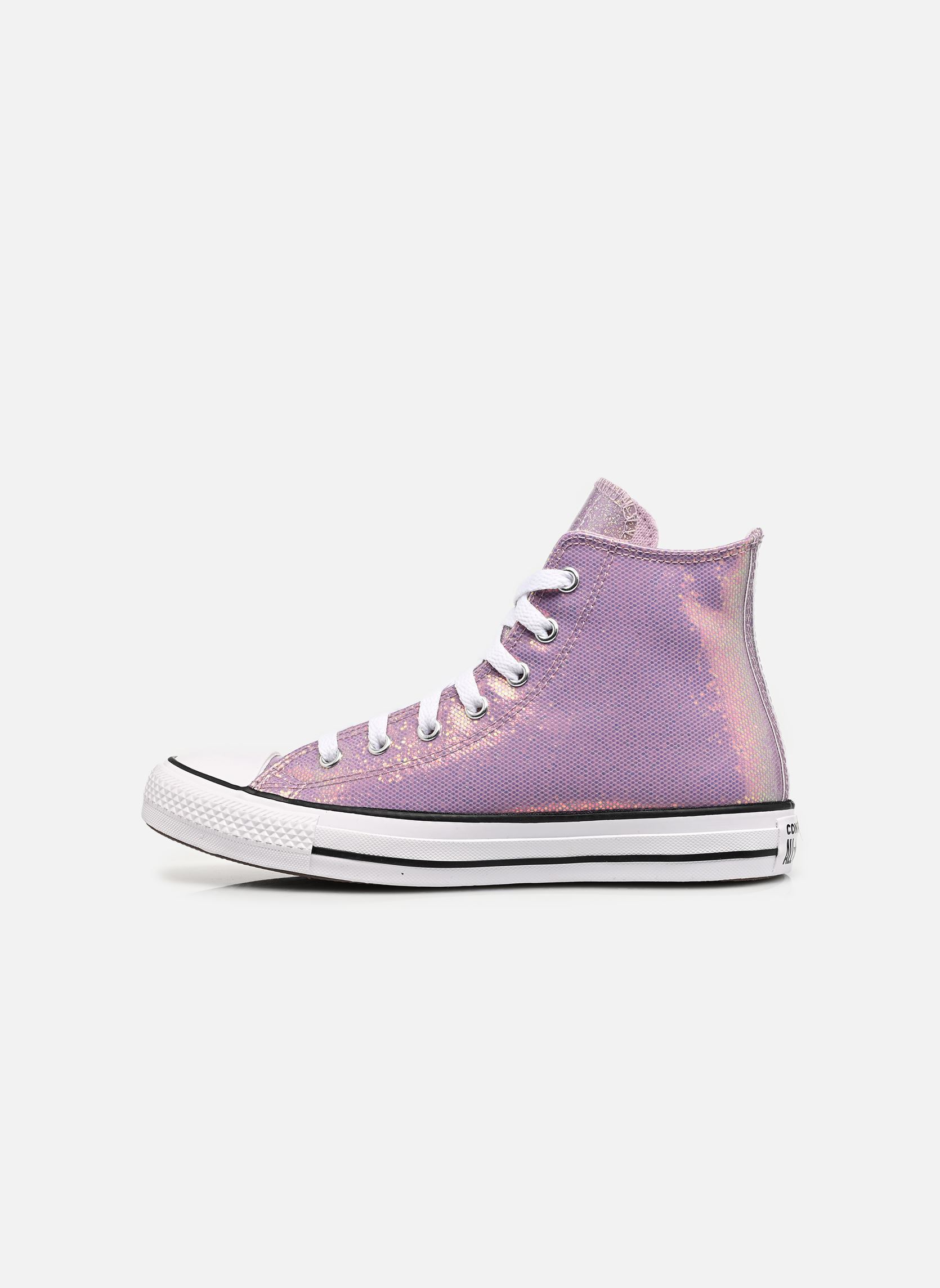 Converse Baskets Chuck Taylor All Star Disco Hi J fille violet ...