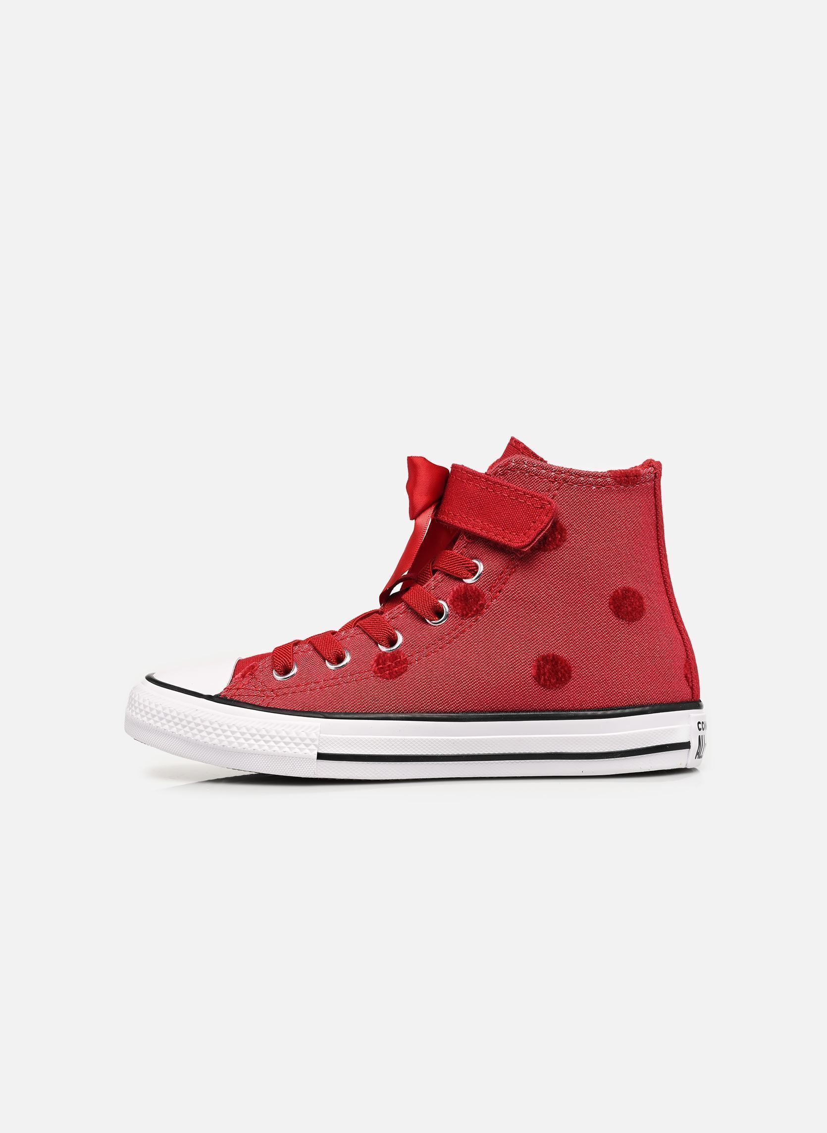 Converse Sneaker Chuck Taylor All Star Bow Easy On Hi C mädchen rot ...
