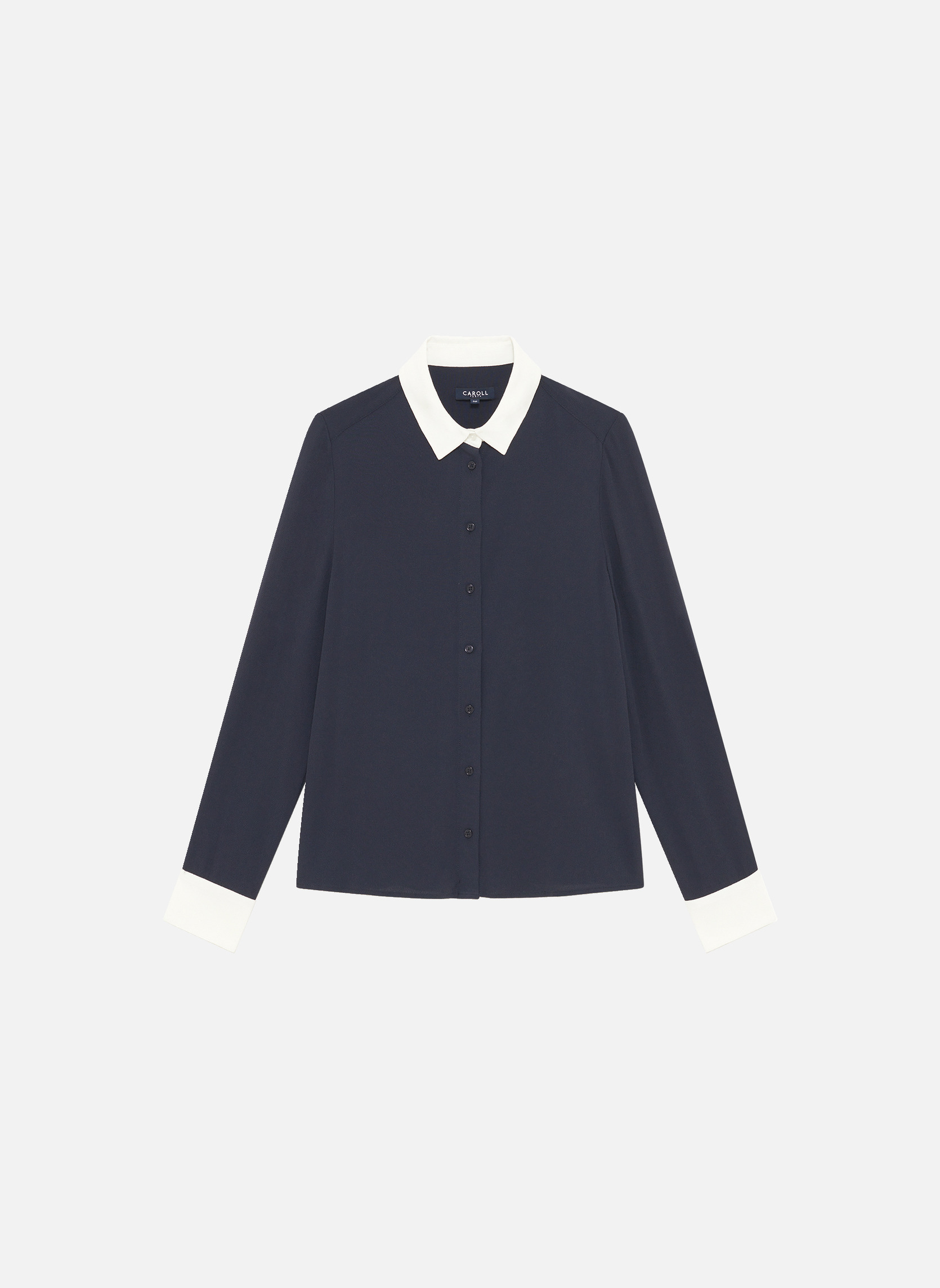 Caroll Chemises manches longues Chemises - 252C-CBRENDON femme bleu ...