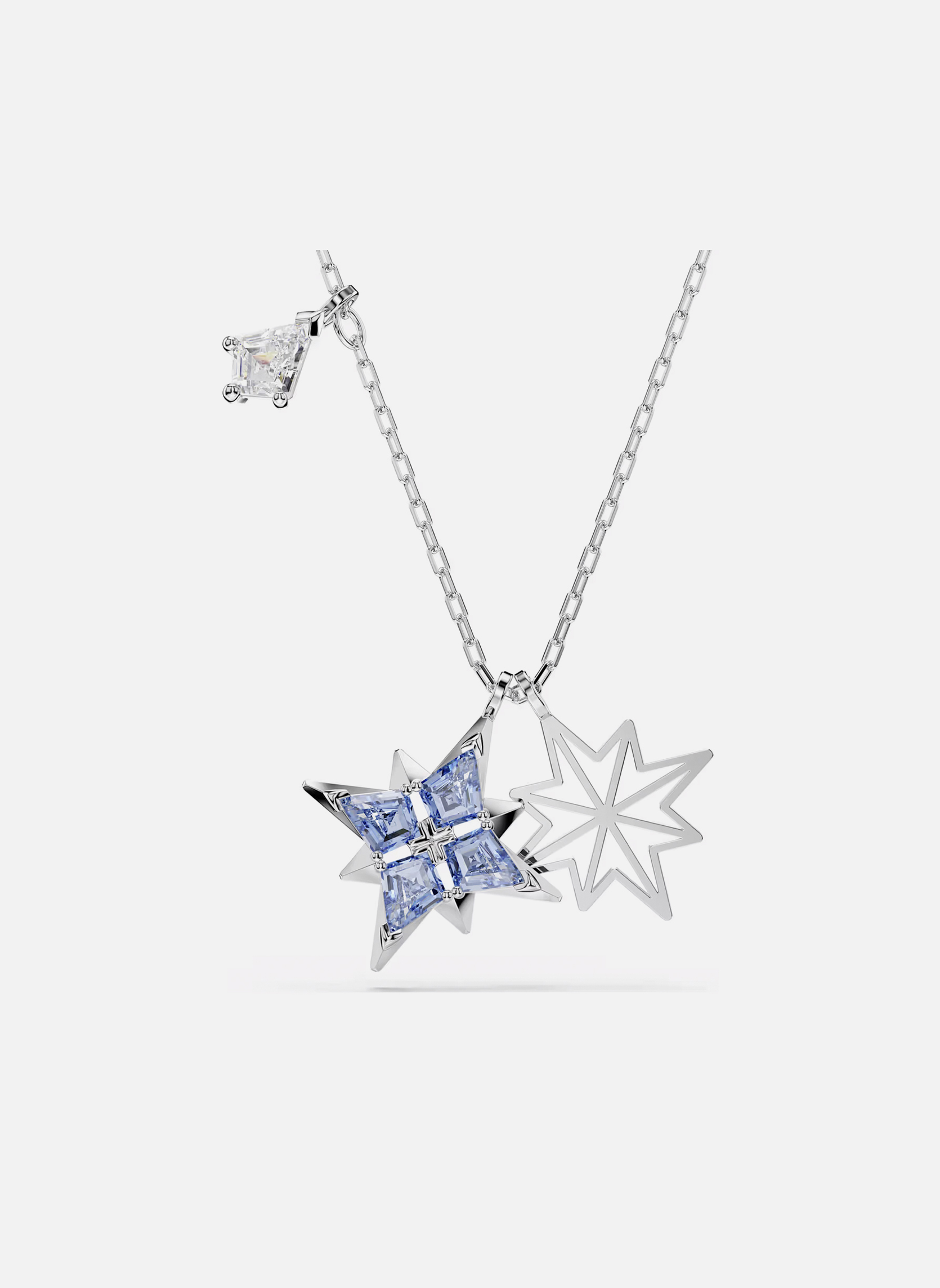 Swarovski Colliers Collier Swarovski Symbolica étoile bleue femme ...