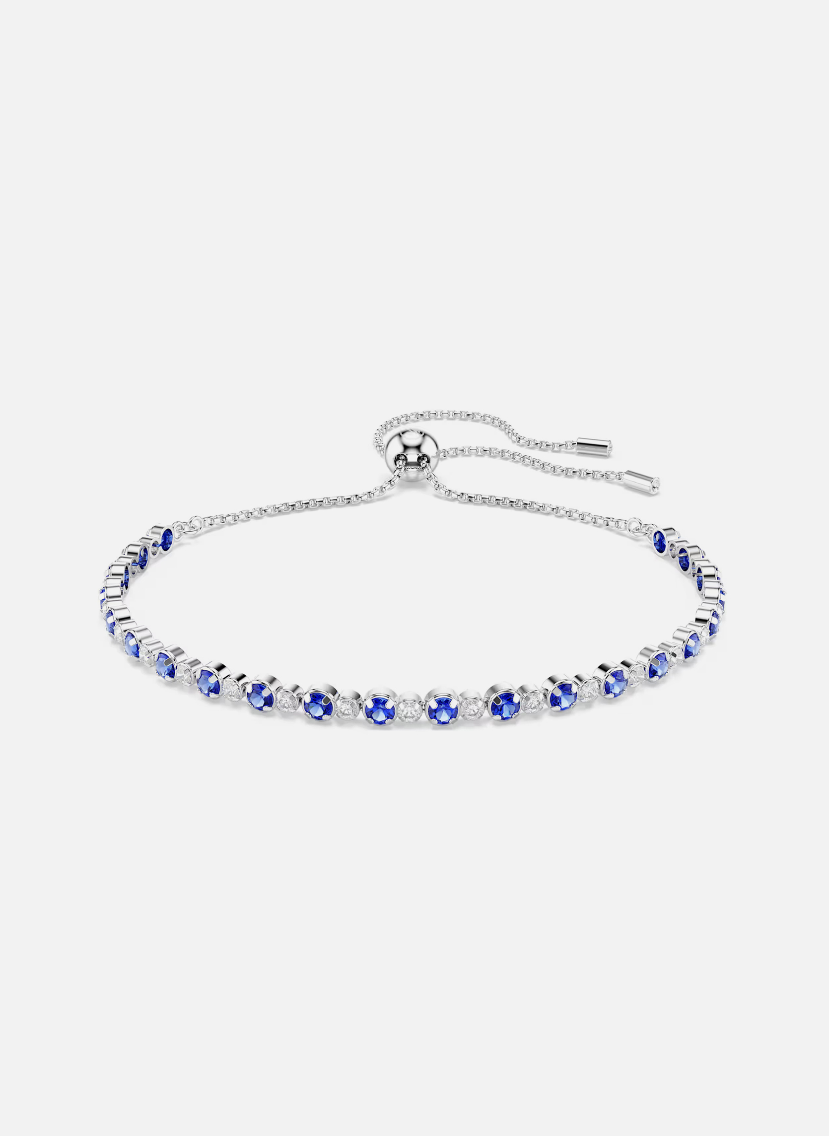 Swarovski Bracelets Bracelet Swarovski Tennis Matrix bleu et blanc ...